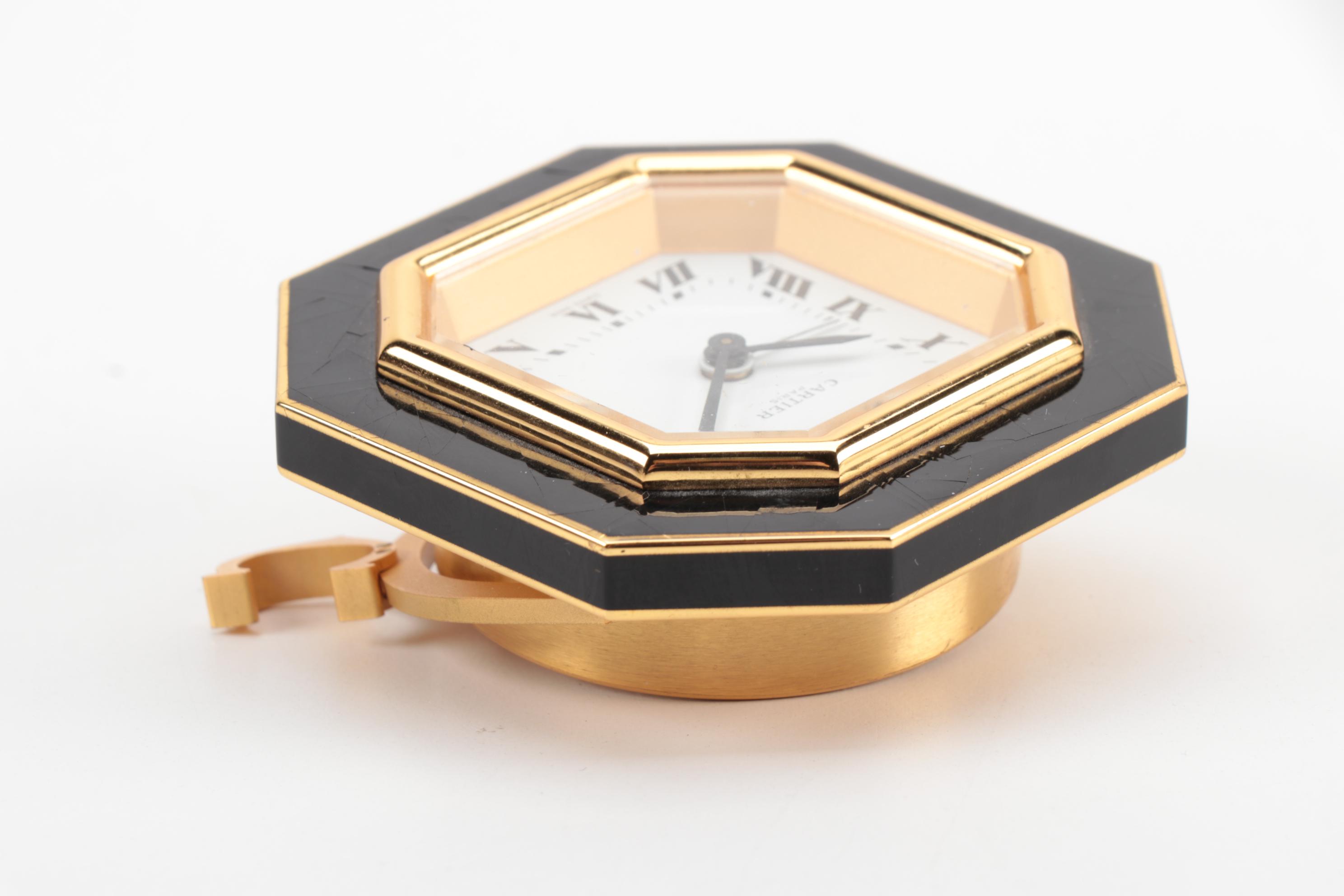 Cartier Desk Alarm Clock, 1990-2000 | EBTH