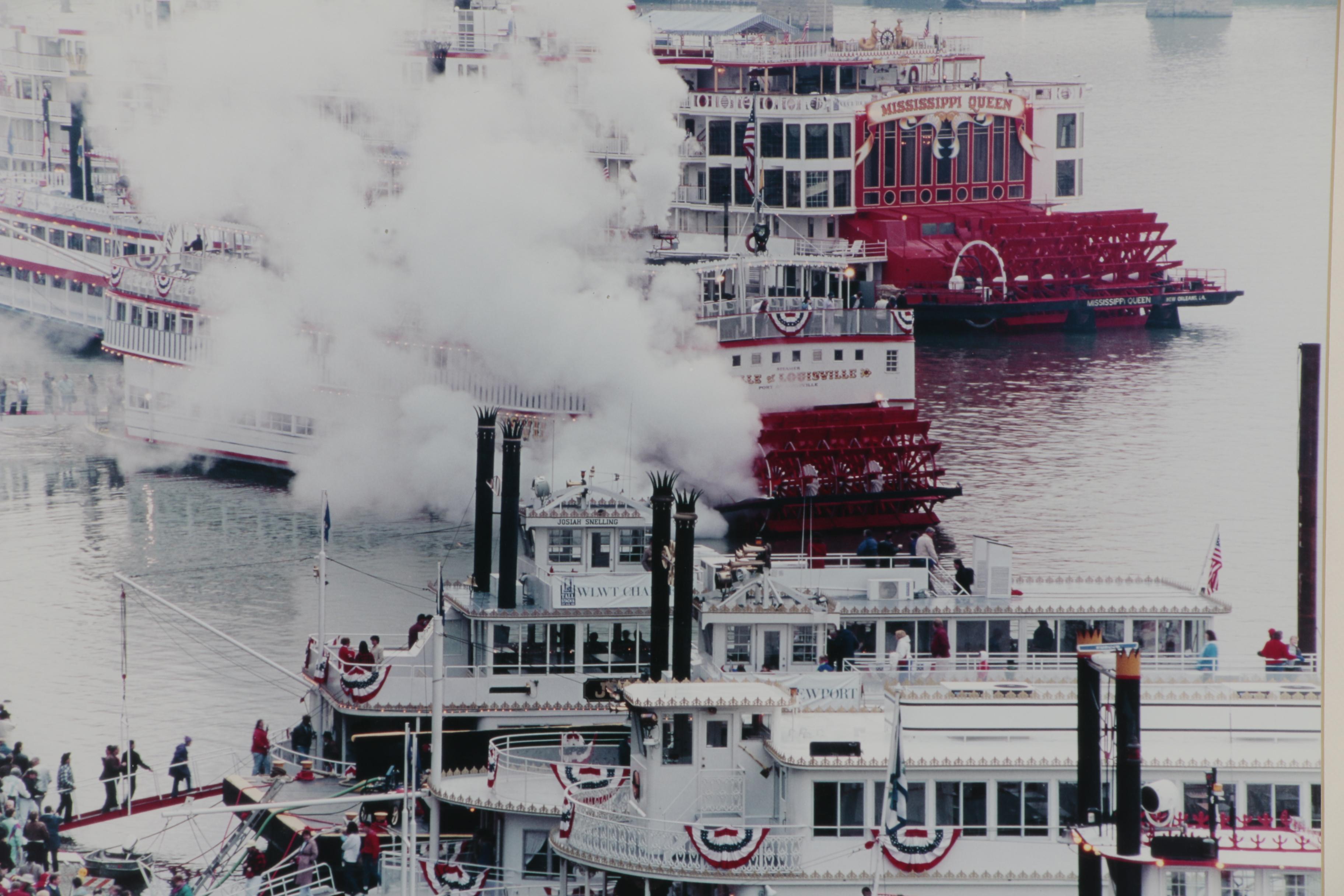 Cincinnati Tall Stacks Riverboat Festival Chromogenic Color Photograph ...