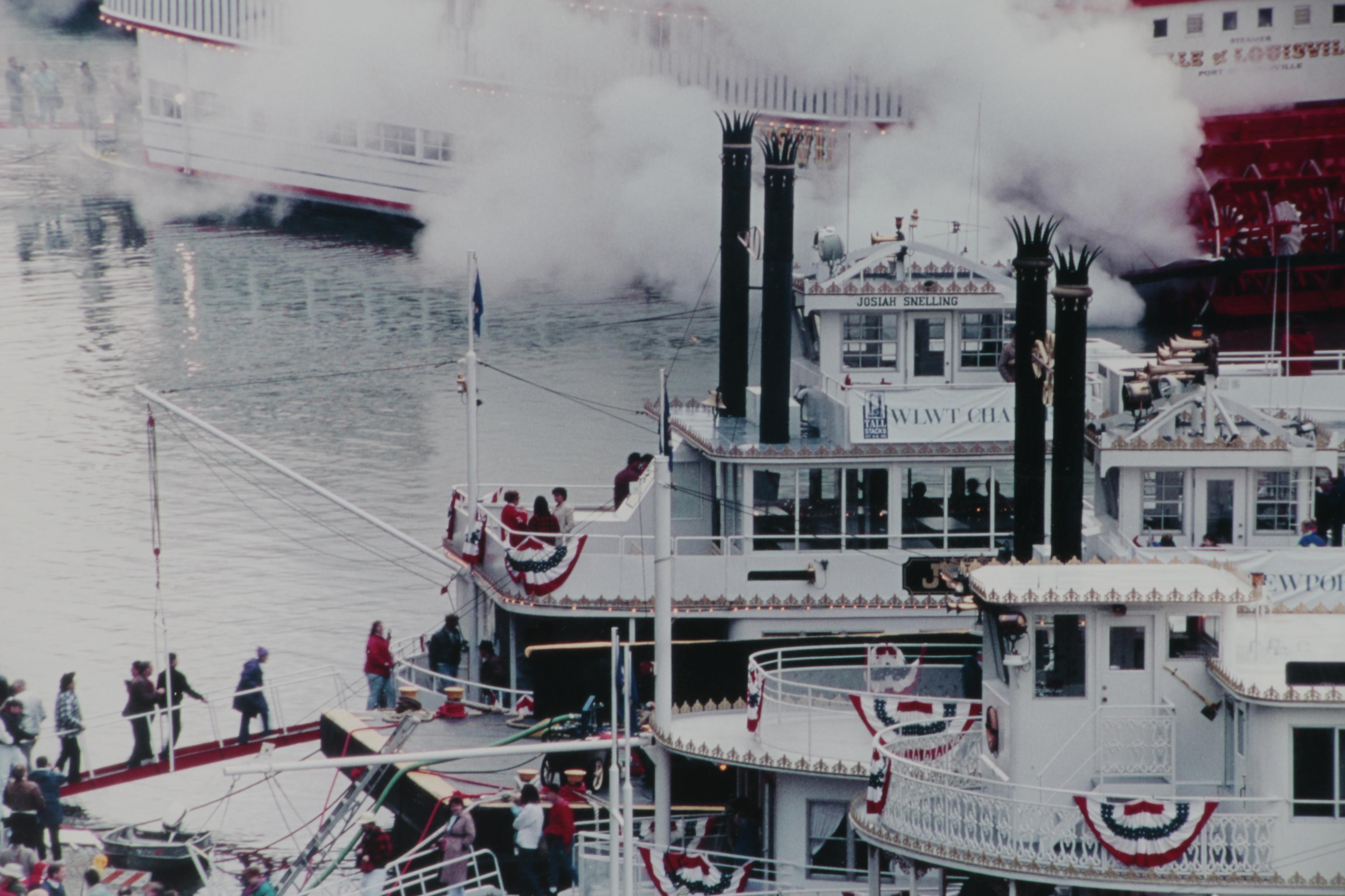 Cincinnati Tall Stacks Riverboat Festival Chromogenic Color Photograph ...