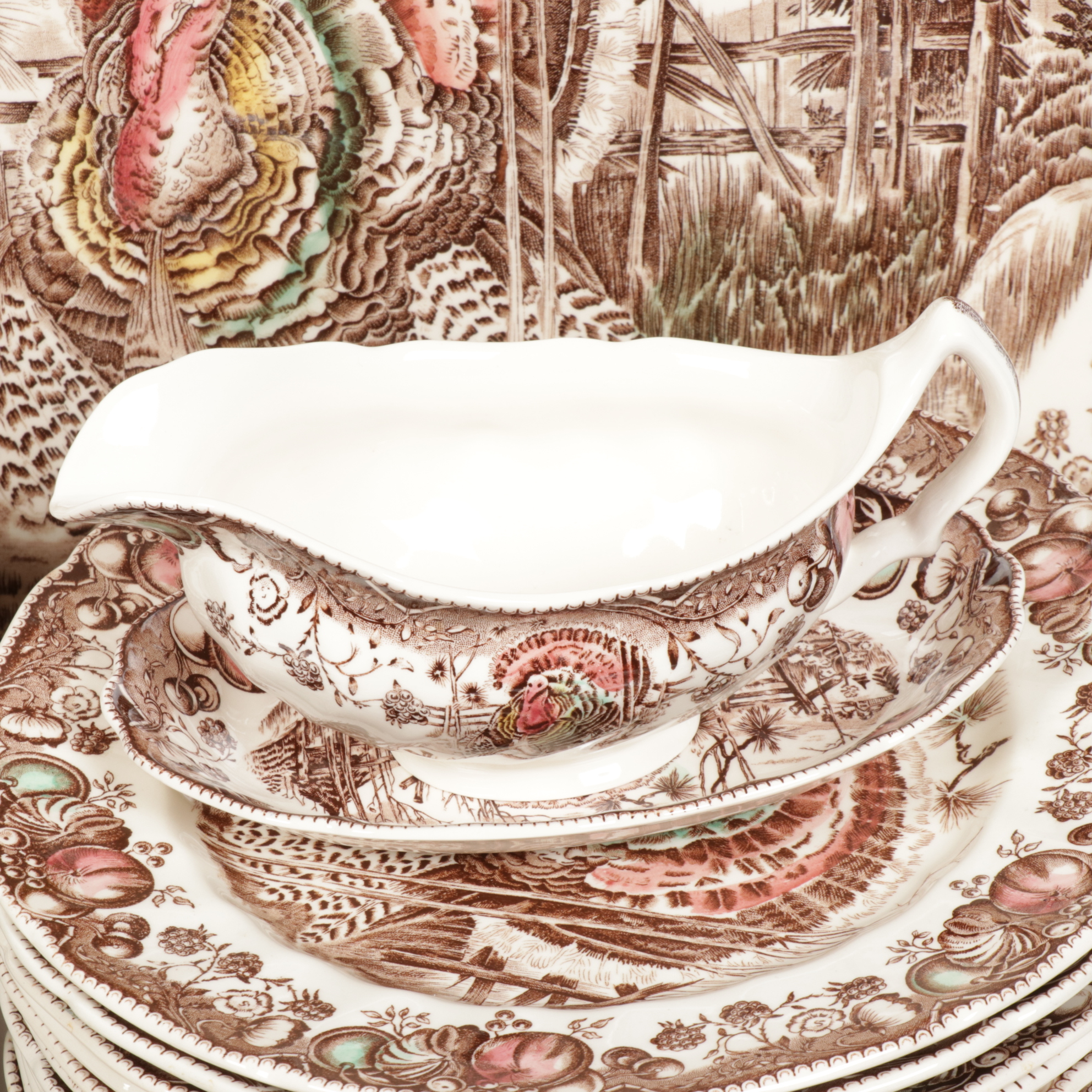 Johnson Bros. "His Majesty" Transferware Dinnerware, 1955-1983 | EBTH