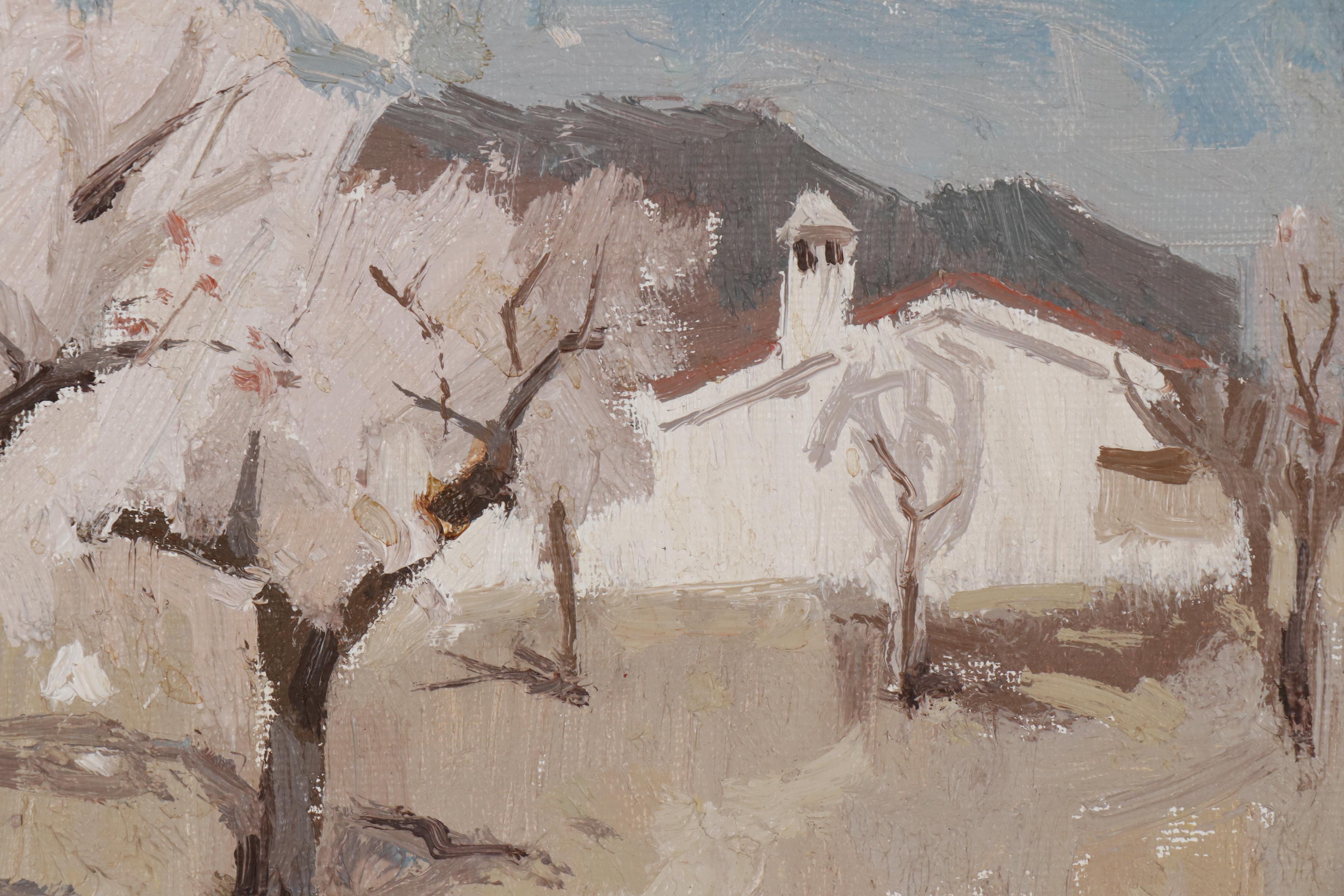 Pep Canet Oil Painting "Almendros", 2013 | EBTH