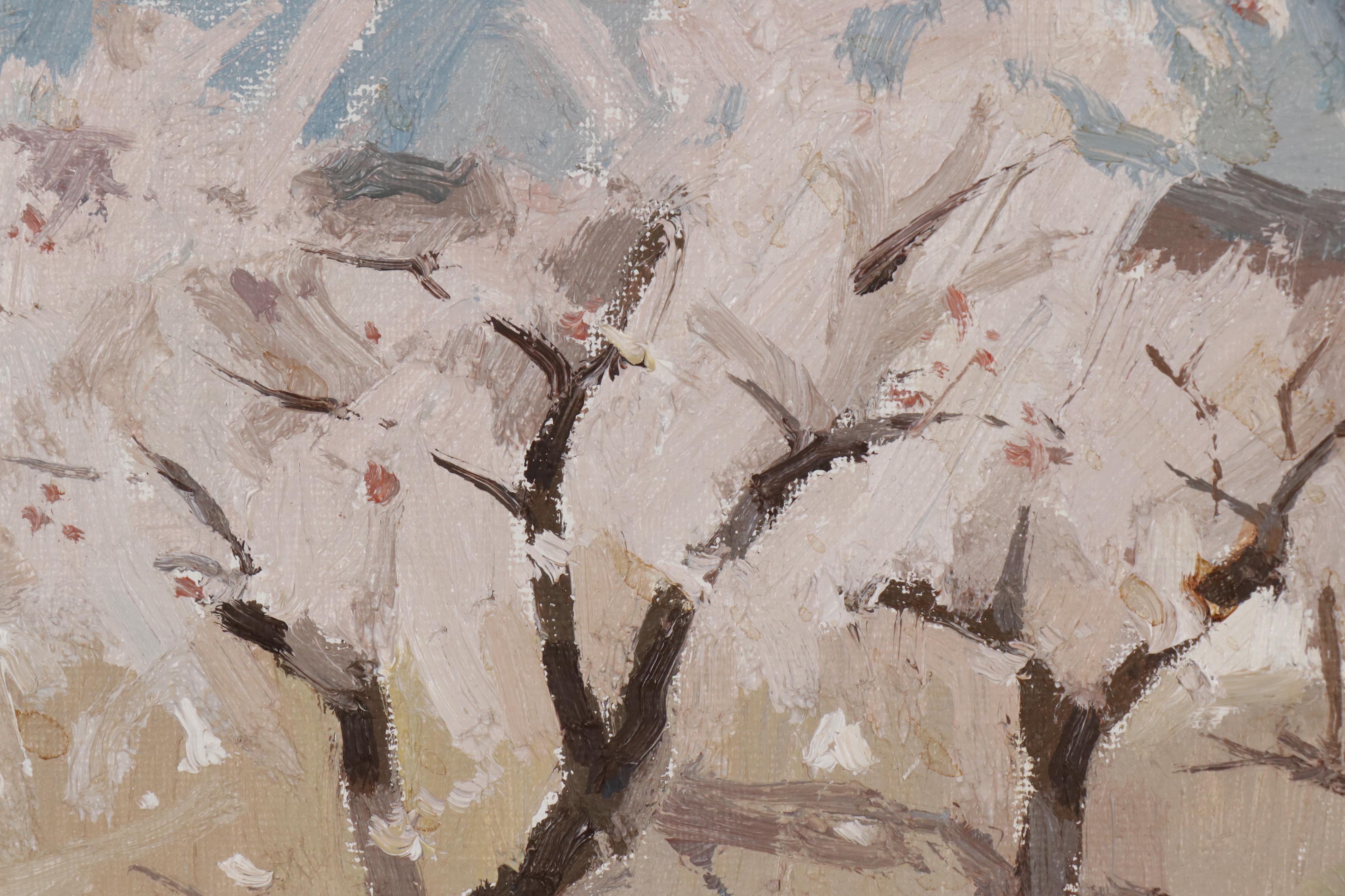 Pep Canet Oil Painting "Almendros", 2013 | EBTH