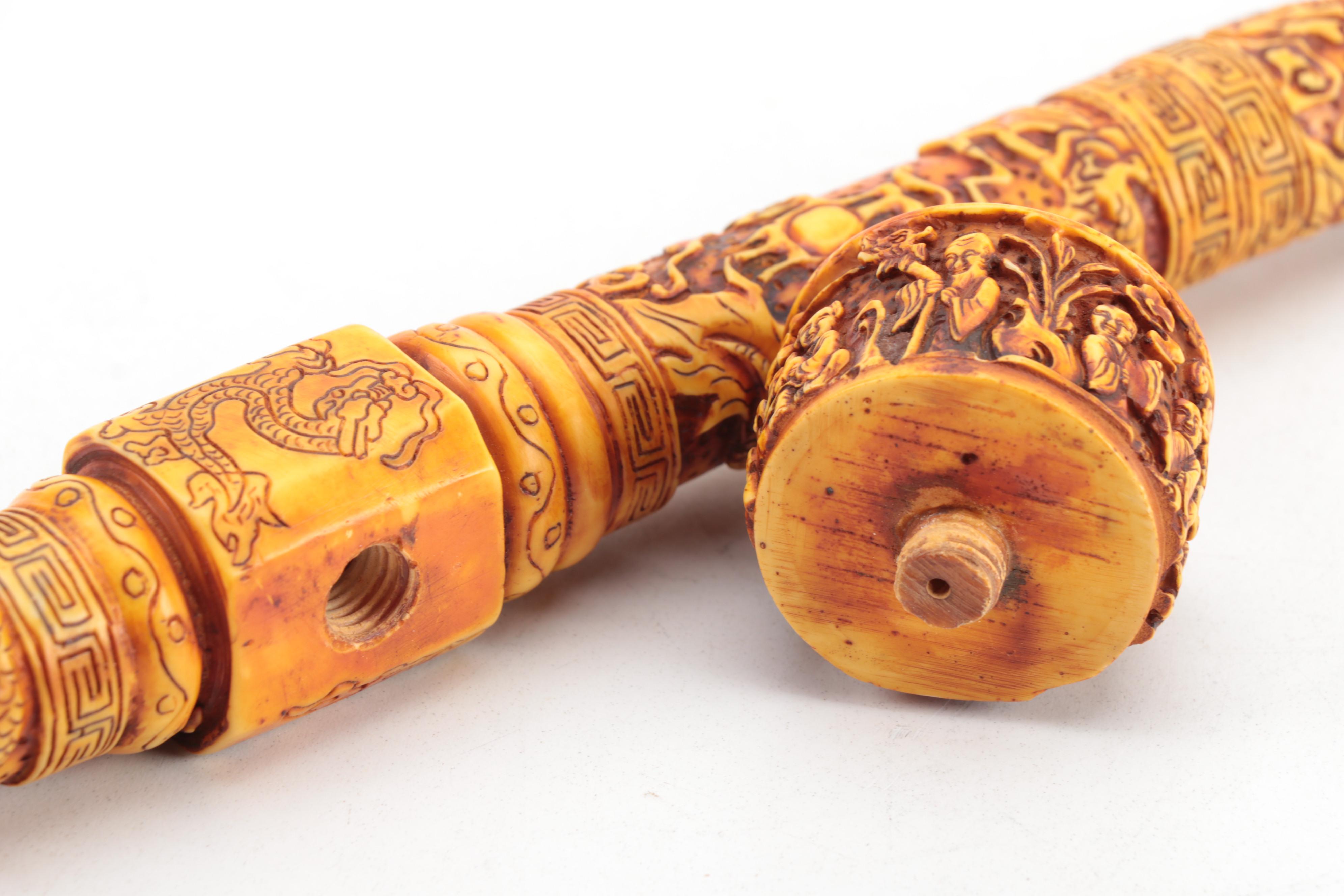 Chinese Resin Opium Pipe | EBTH