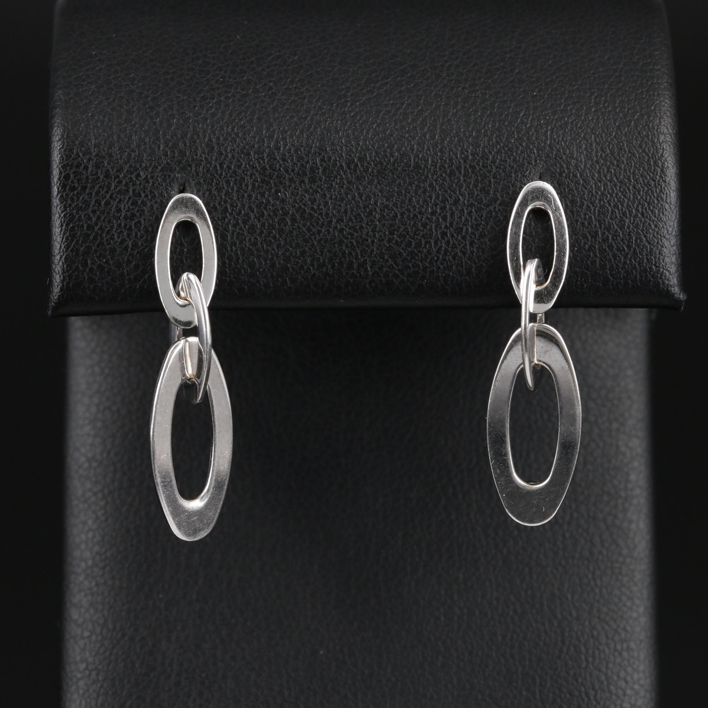 Roberto Coin "Chic and Shine" 18K Gold Synthetic Ruby Dangle Earrings | EBTH