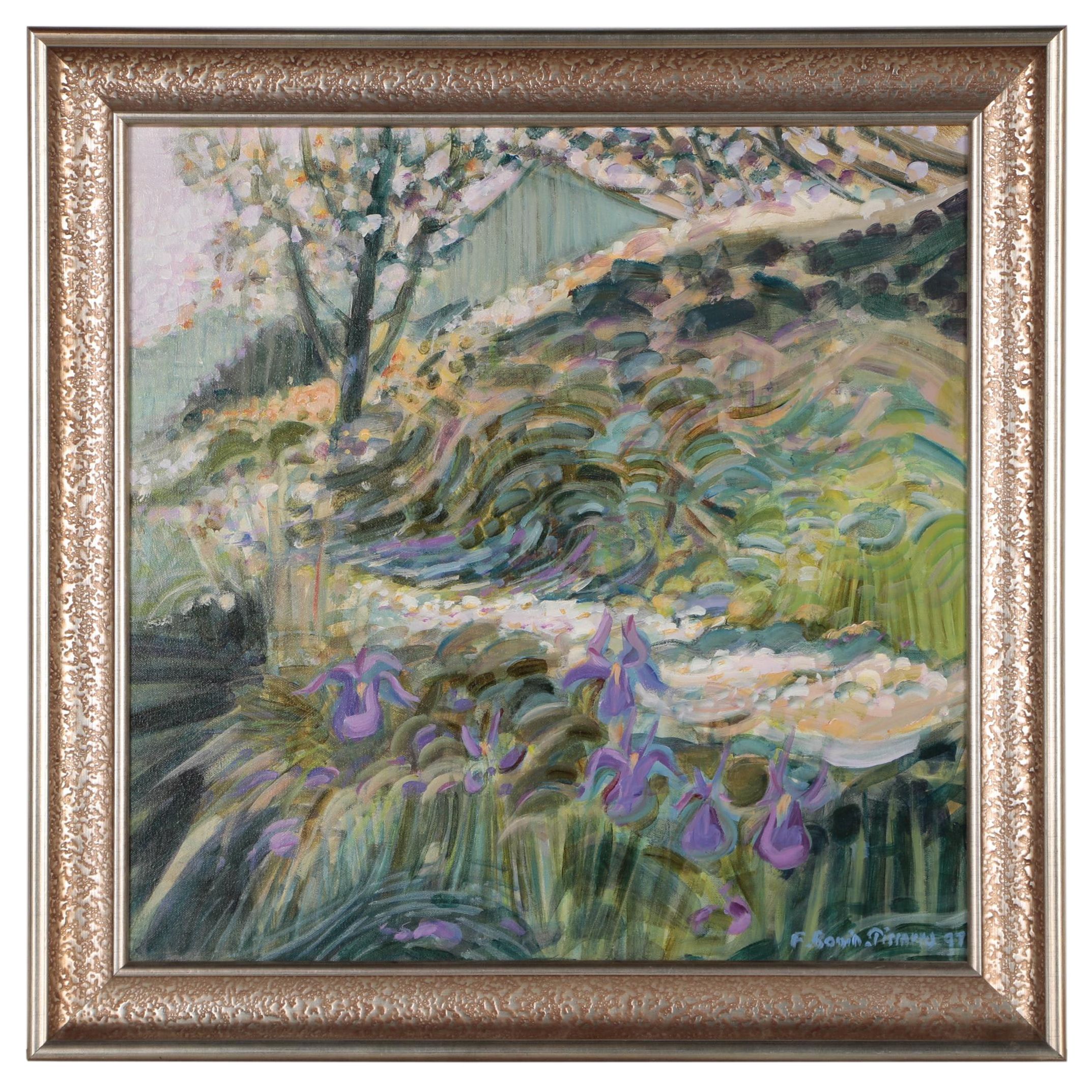 Frederic Bonin Pissarro Landscape Oil Painting, 1997 | EBTH
