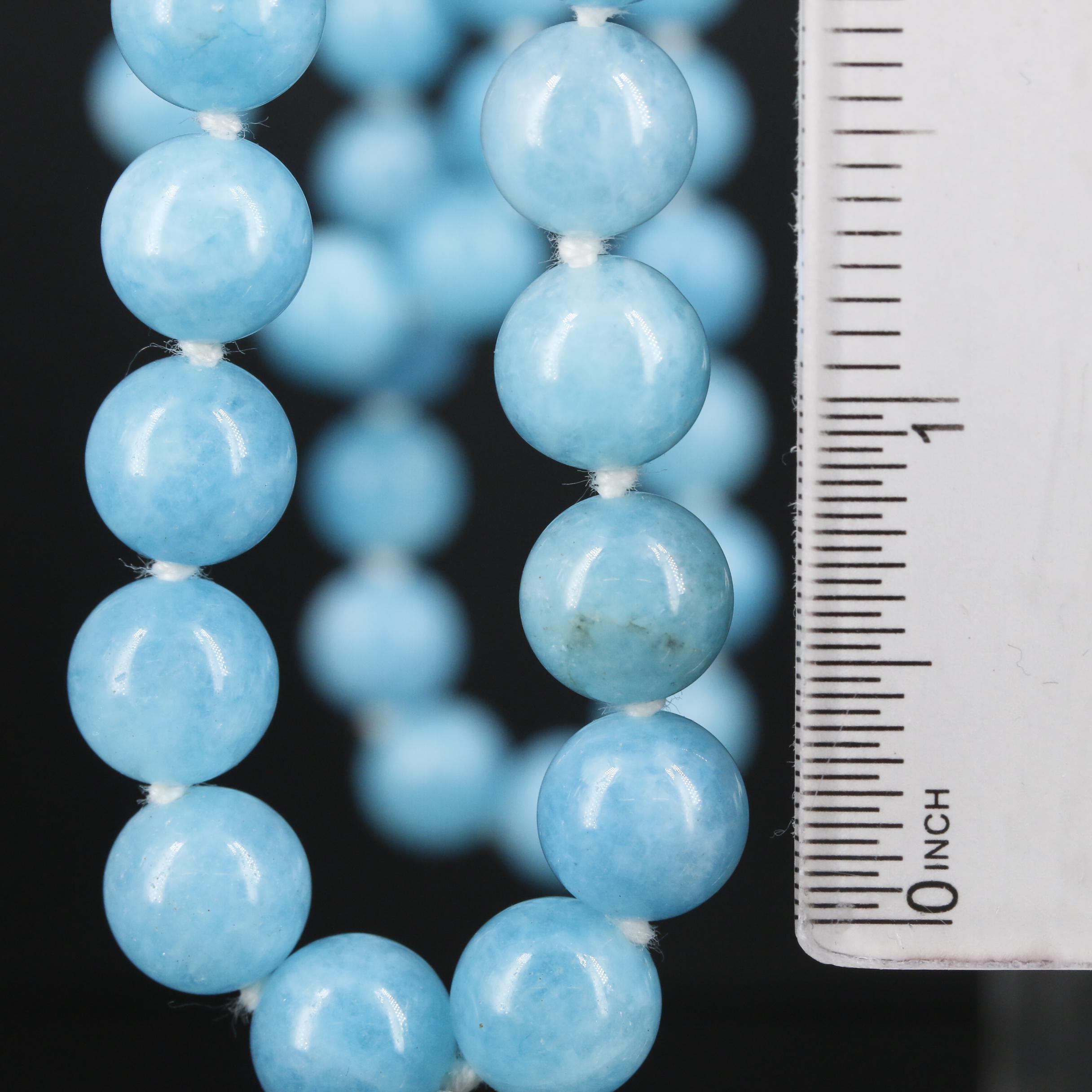 Endless Beaded Quartzite Necklace | EBTH
