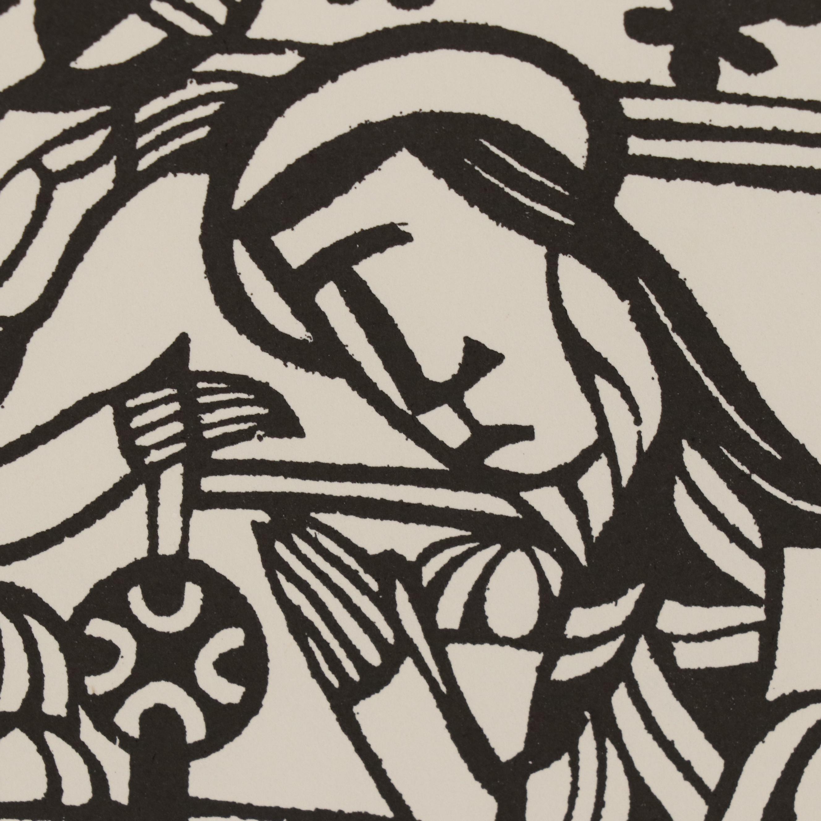Woodblock after Sadao Watanabe "Peter and the Key" | EBTH
