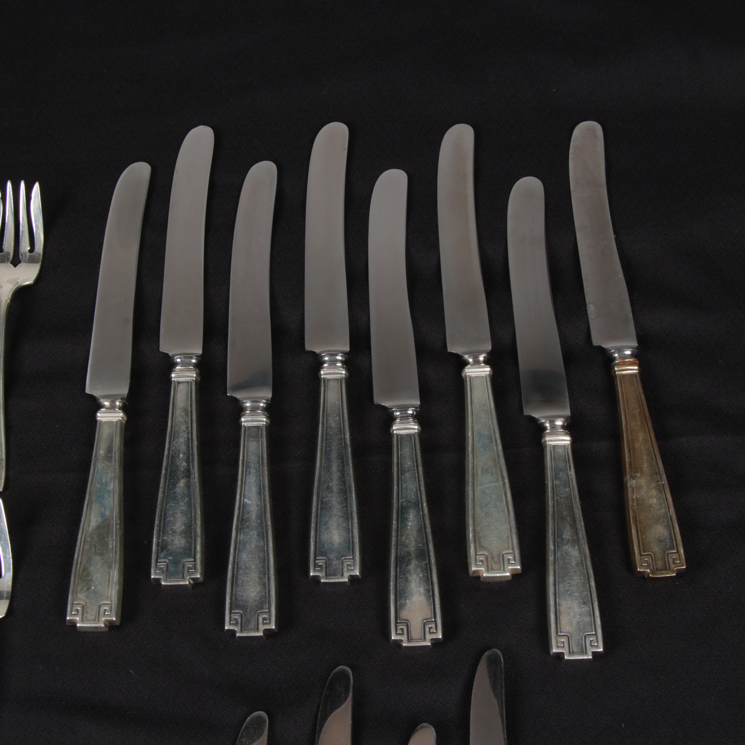 Gorham Sterling Silver "Etruscan" Flatware with Chest, 1913-1991 | EBTH