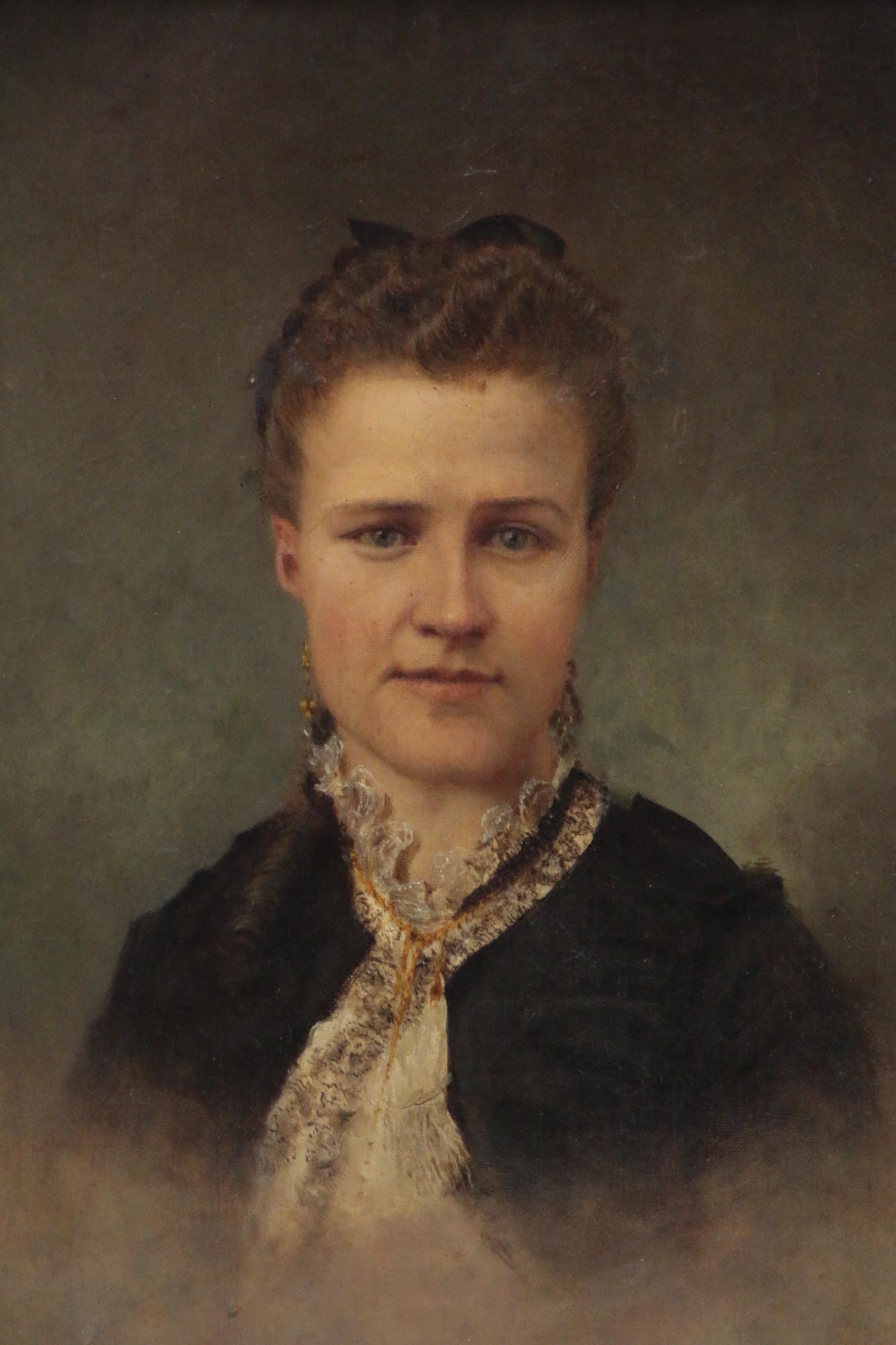 James Brade Sword Portrait Oil Painting, 1874 | EBTH
