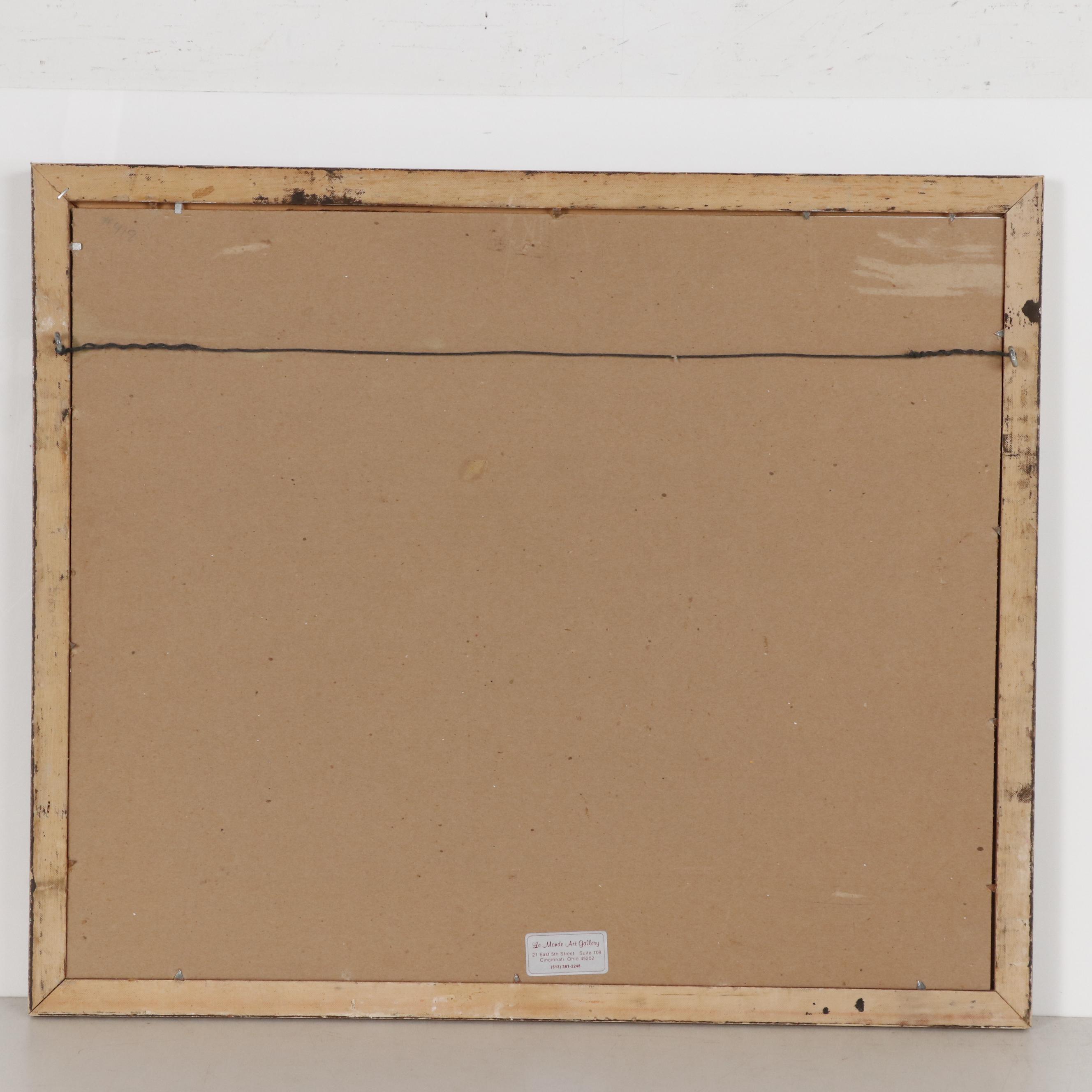 Gilbert Young Halftone Print "A Fleeting Moment" | EBTH