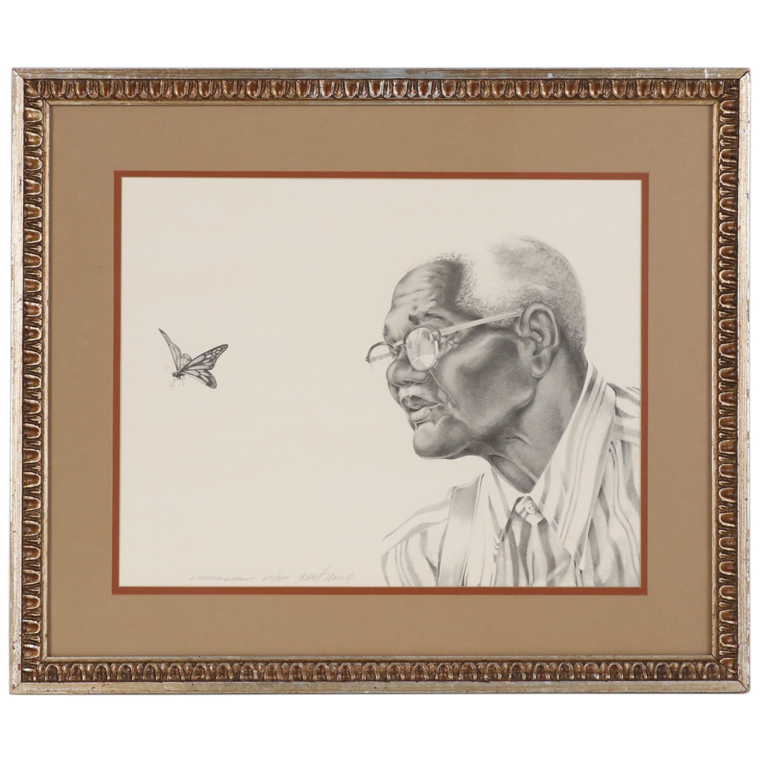 Gilbert Young Halftone Print "A Fleeting Moment" | EBTH