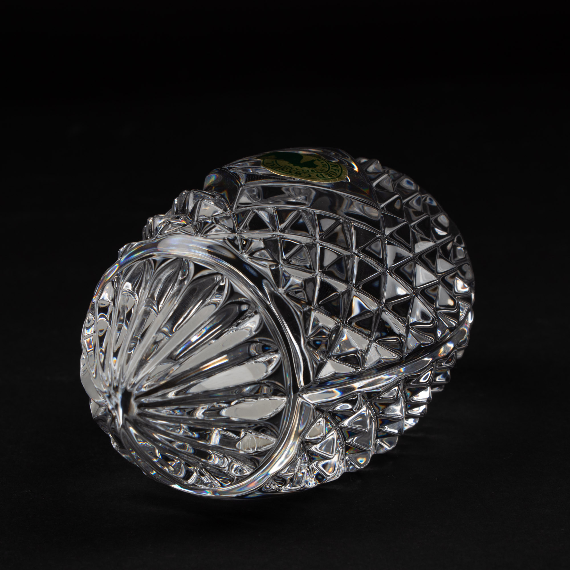 Waterford Crystal Blank Panel Football Paperweights | EBTH