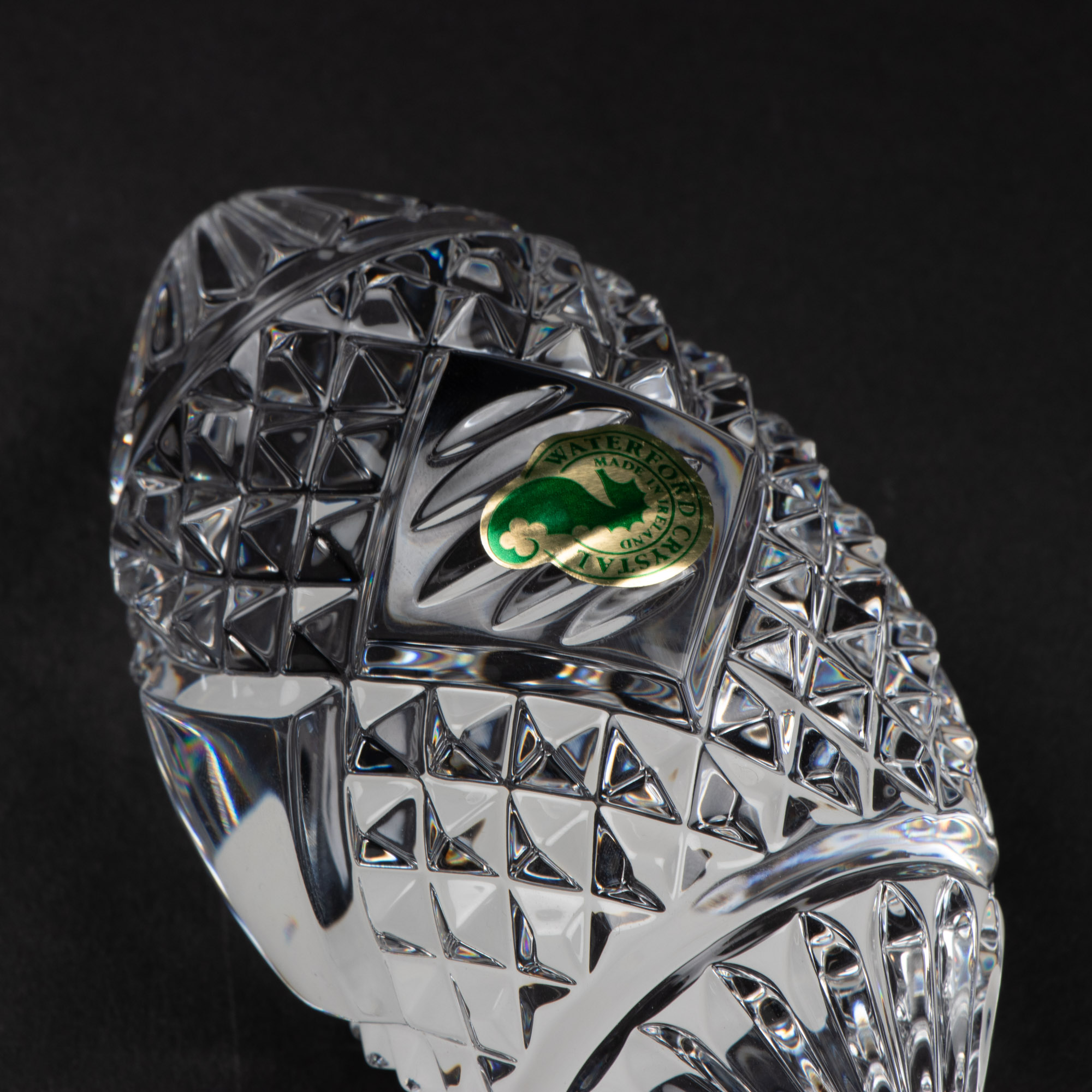 Waterford Crystal Blank Panel Football Paperweights | EBTH
