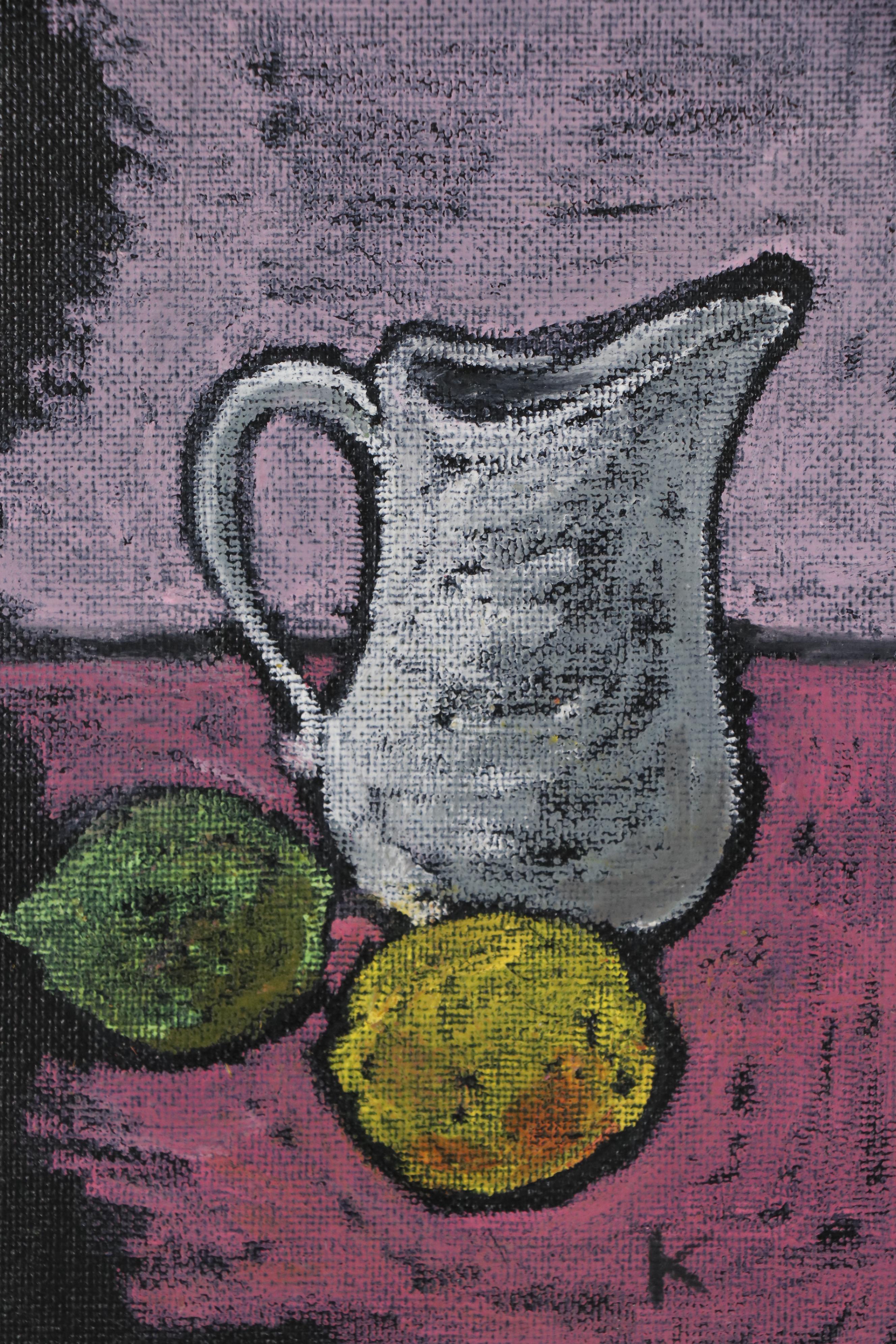 Kevin Overbeck Still Life Oil Pastel Painting | EBTH
