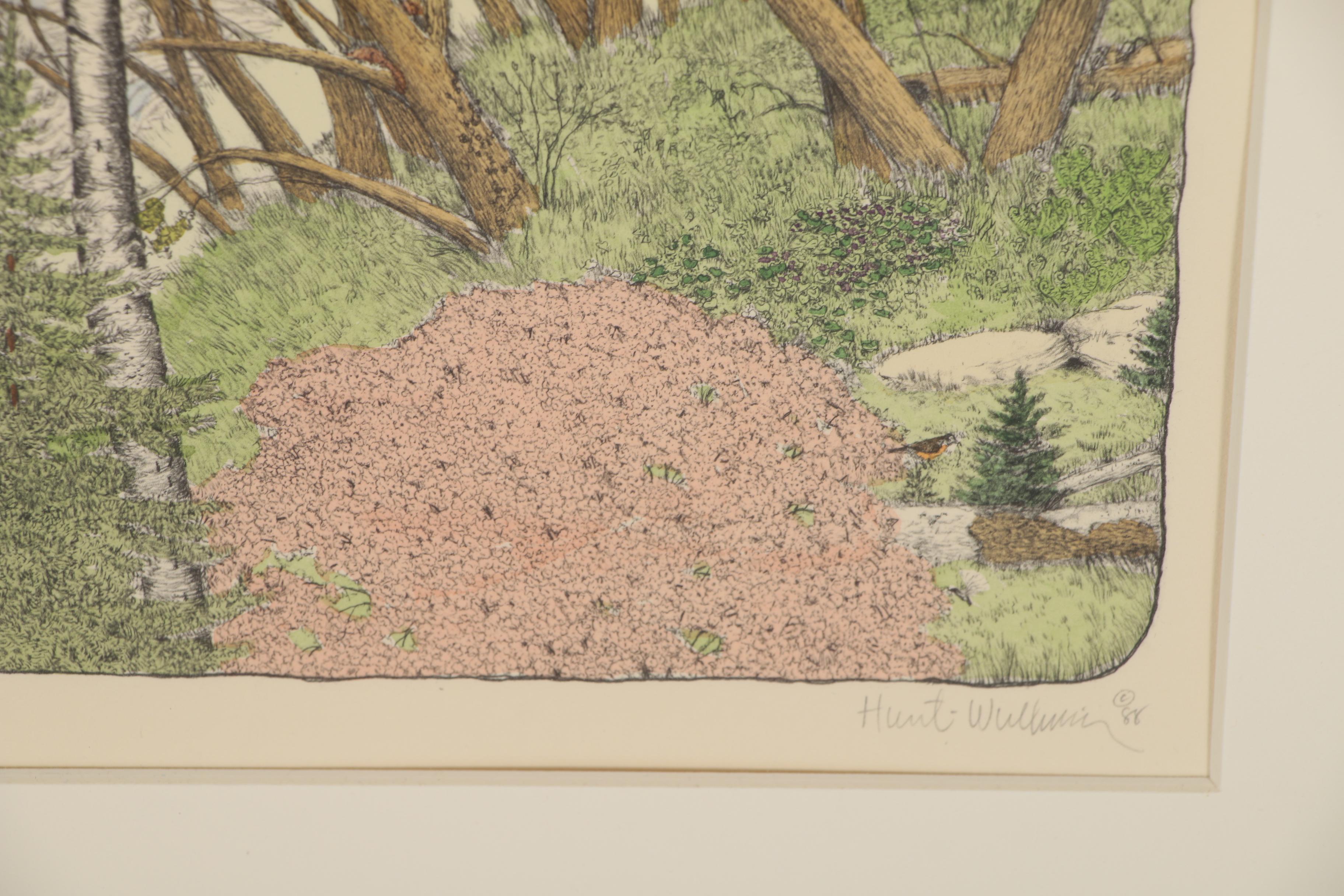 Susan Hunt-Wulkowicz Hand-Colored Lithograph "An Early Spring" | EBTH