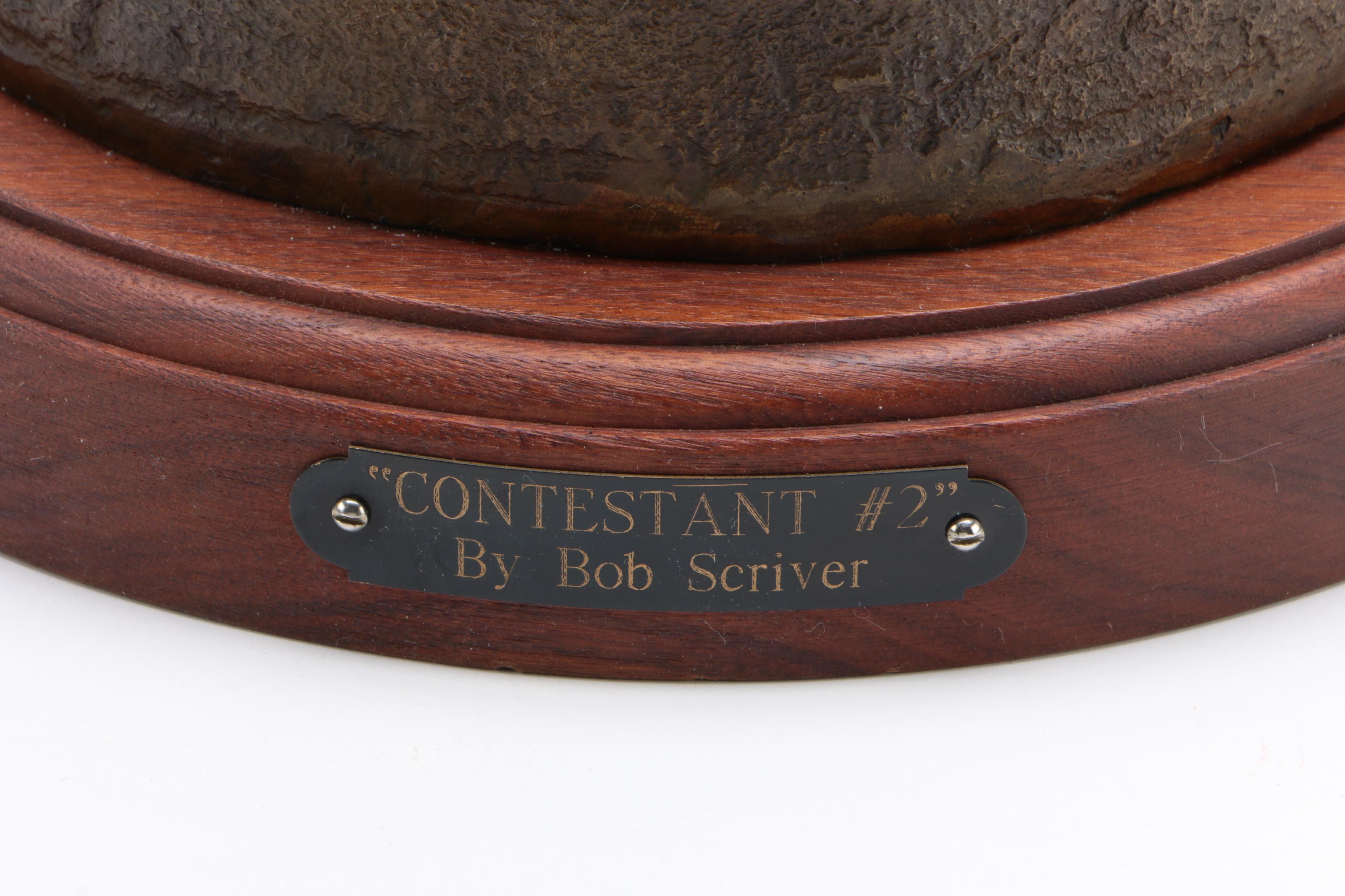 Special Book Edition Bob Scriver "Contestant Number Two" Bronze ...