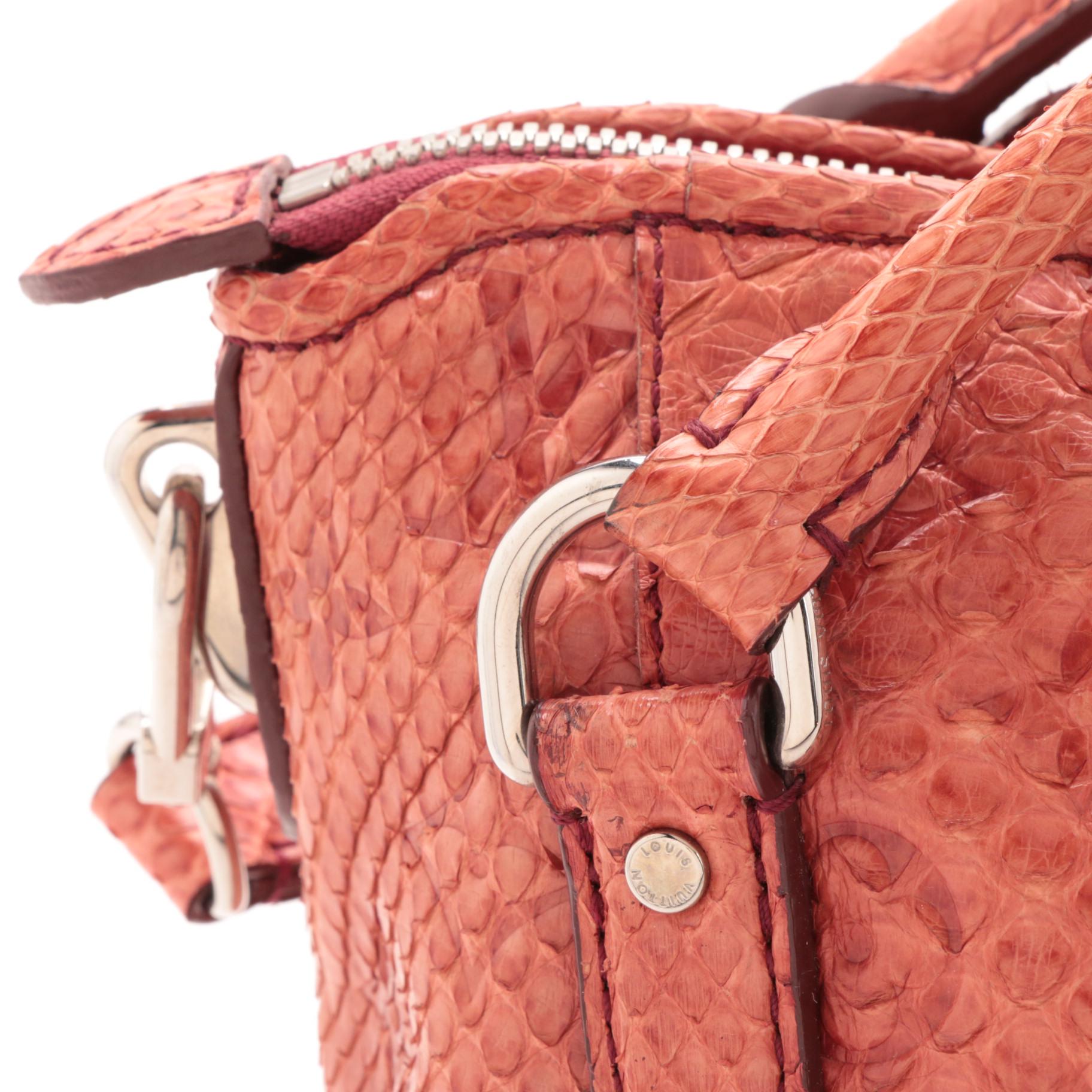 Louis Vuitton Frambroise Python Monogram Antheia Ixia PM Bag | EBTH