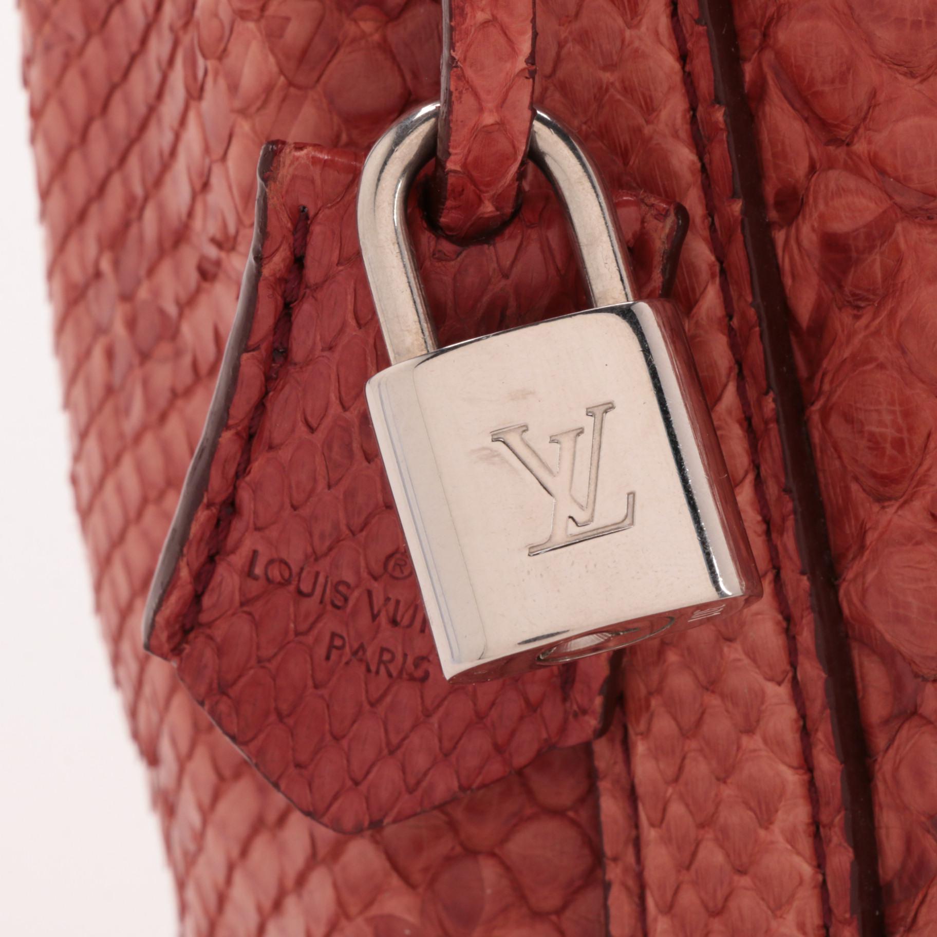 Louis Vuitton Frambroise Python Monogram Antheia Ixia PM Bag | EBTH