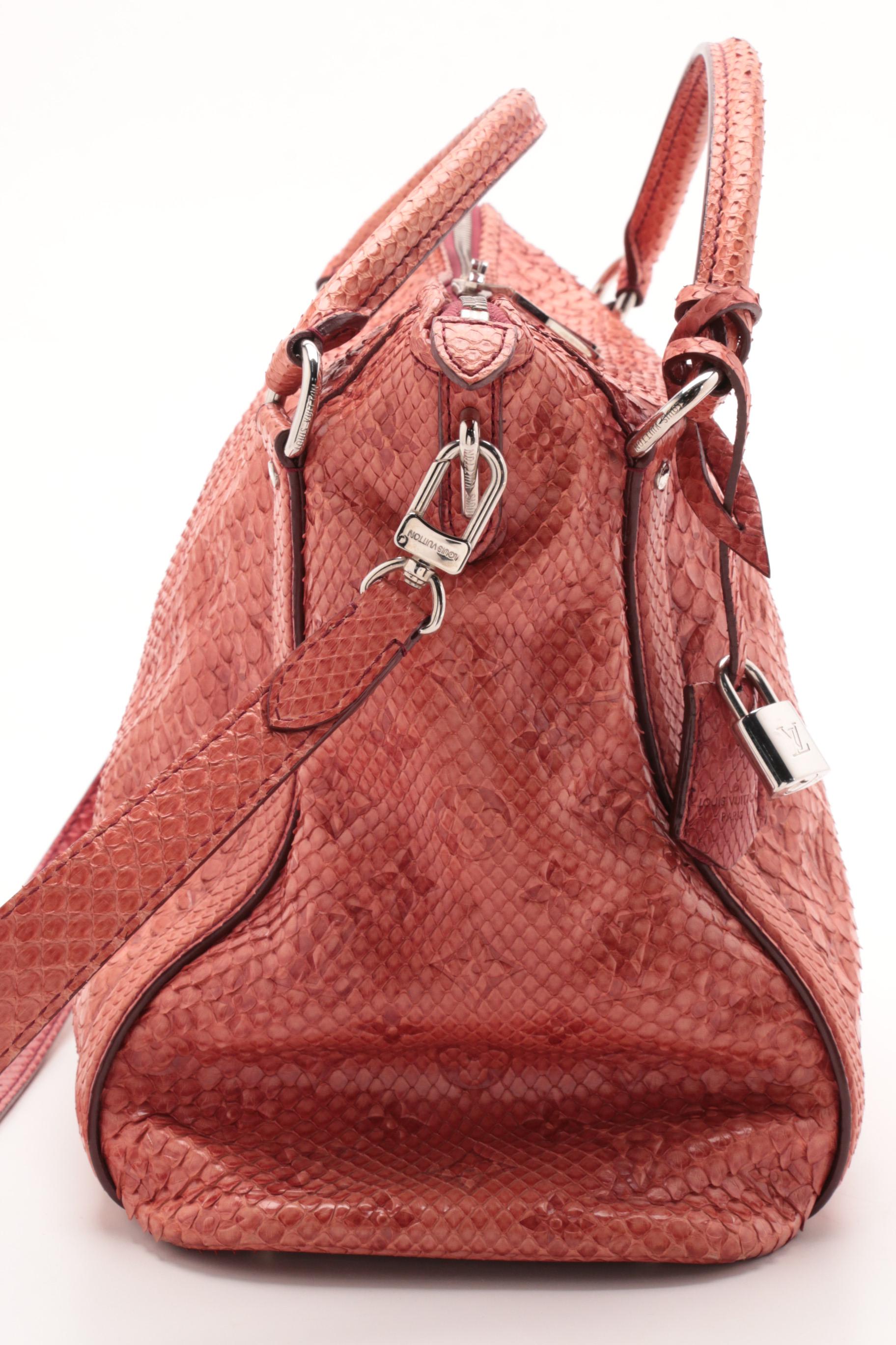 Louis Vuitton Frambroise Python Monogram Antheia Ixia PM Bag | EBTH