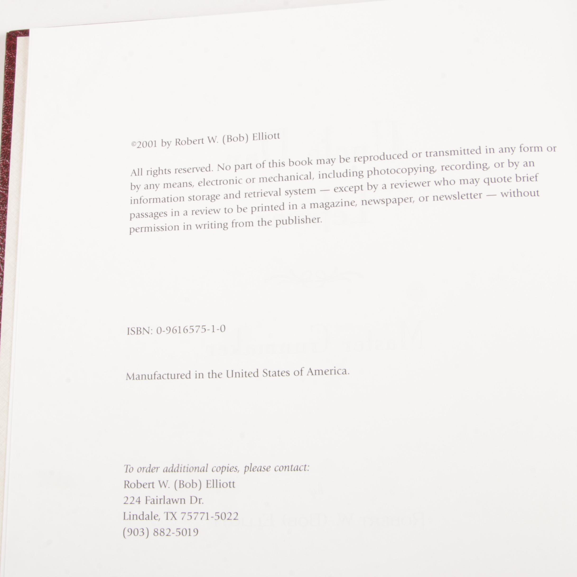 Signed "Uncle Dan Lefever", "Guns of Lasting Fame" with Additional ...