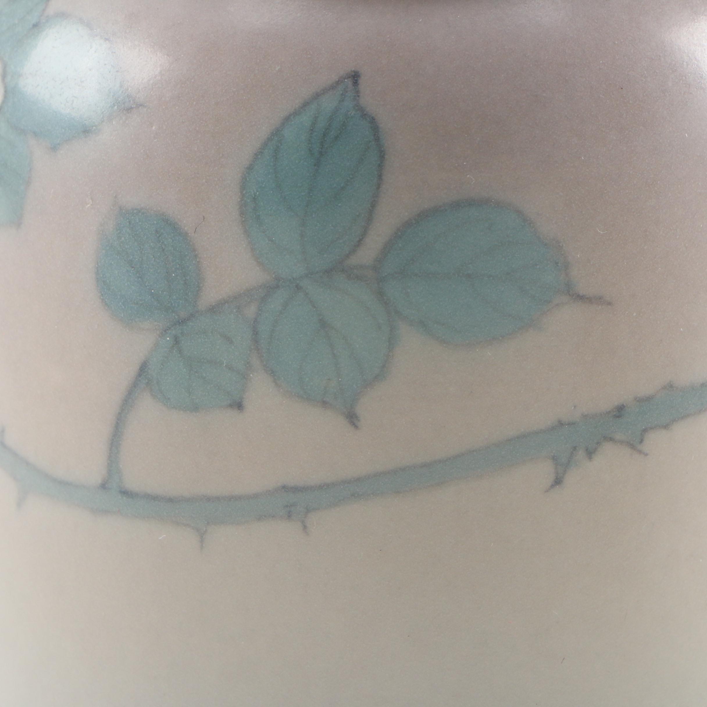 Edward George Diers Rookwood Pottery Vellum Glaze Vase, 1927 | EBTH