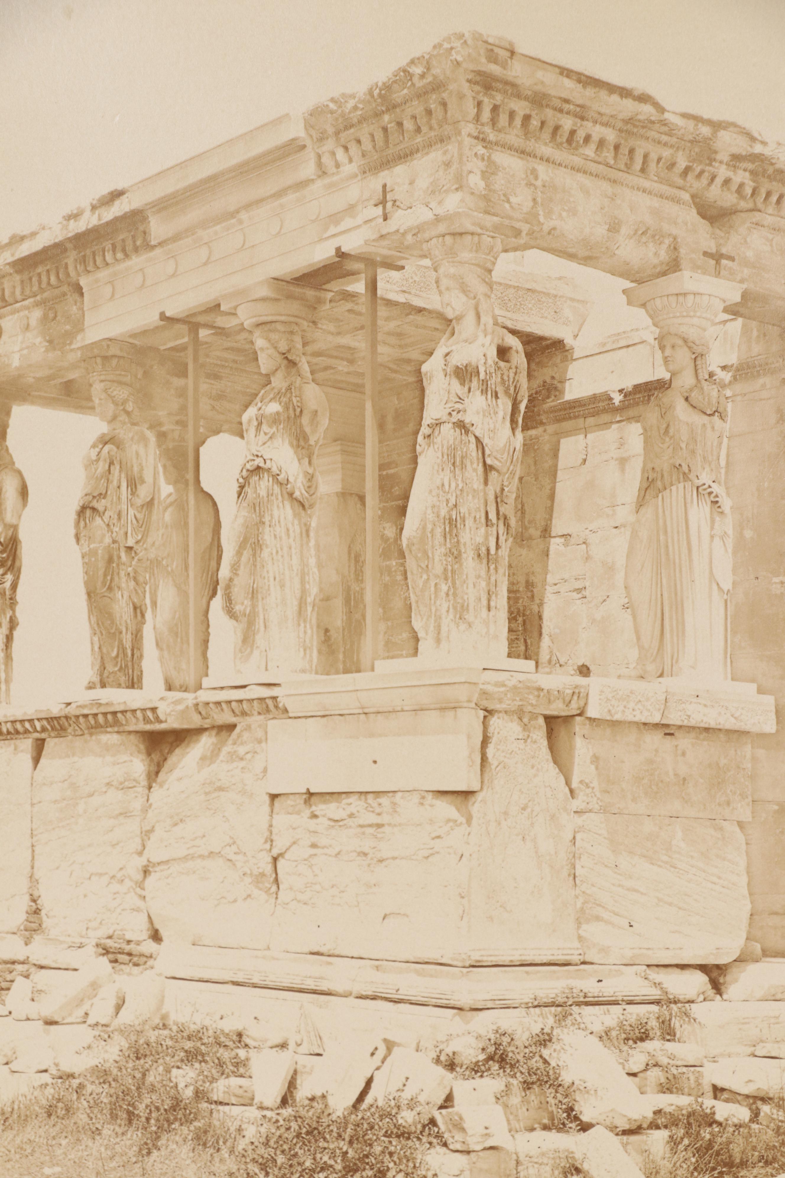 Félix Bonfils Albumen Silver Print Photograph of Athens | EBTH
