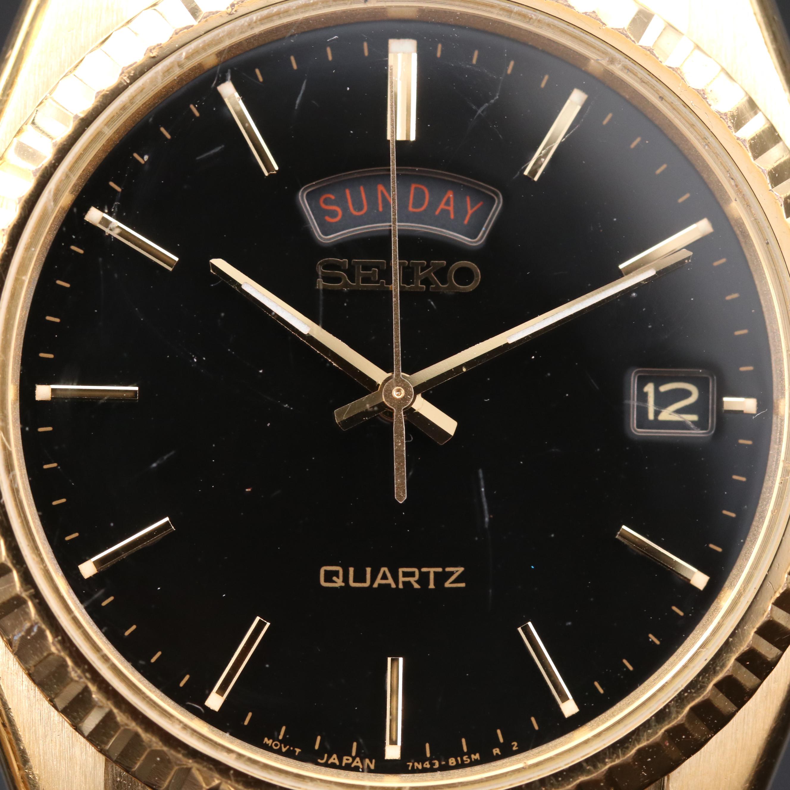 Seiko Day/Date Quartz and Solar Wristwatches | EBTH