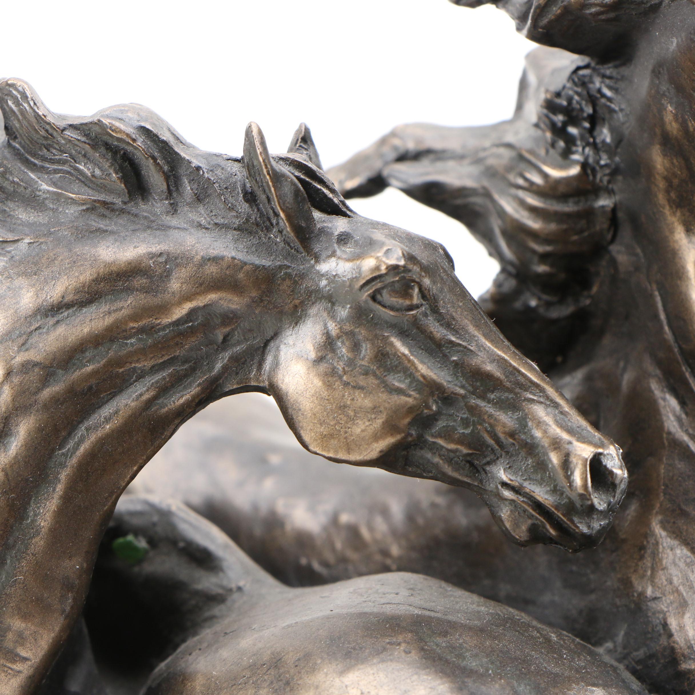 Veronese Bronze Sculpture of Running Horses, 1998 | EBTH