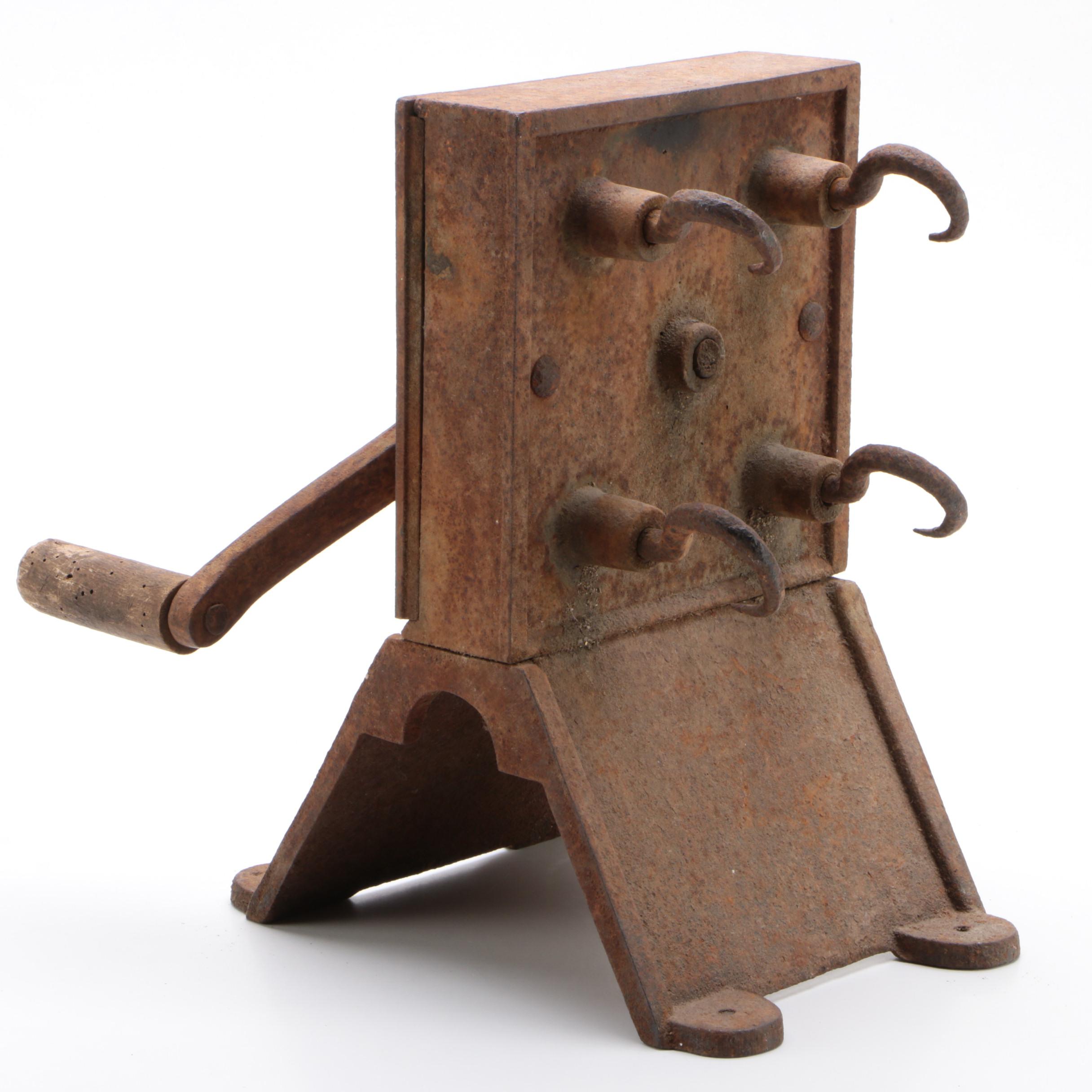 Antique French Rope Making Machine, Mid-19th Century | EBTH