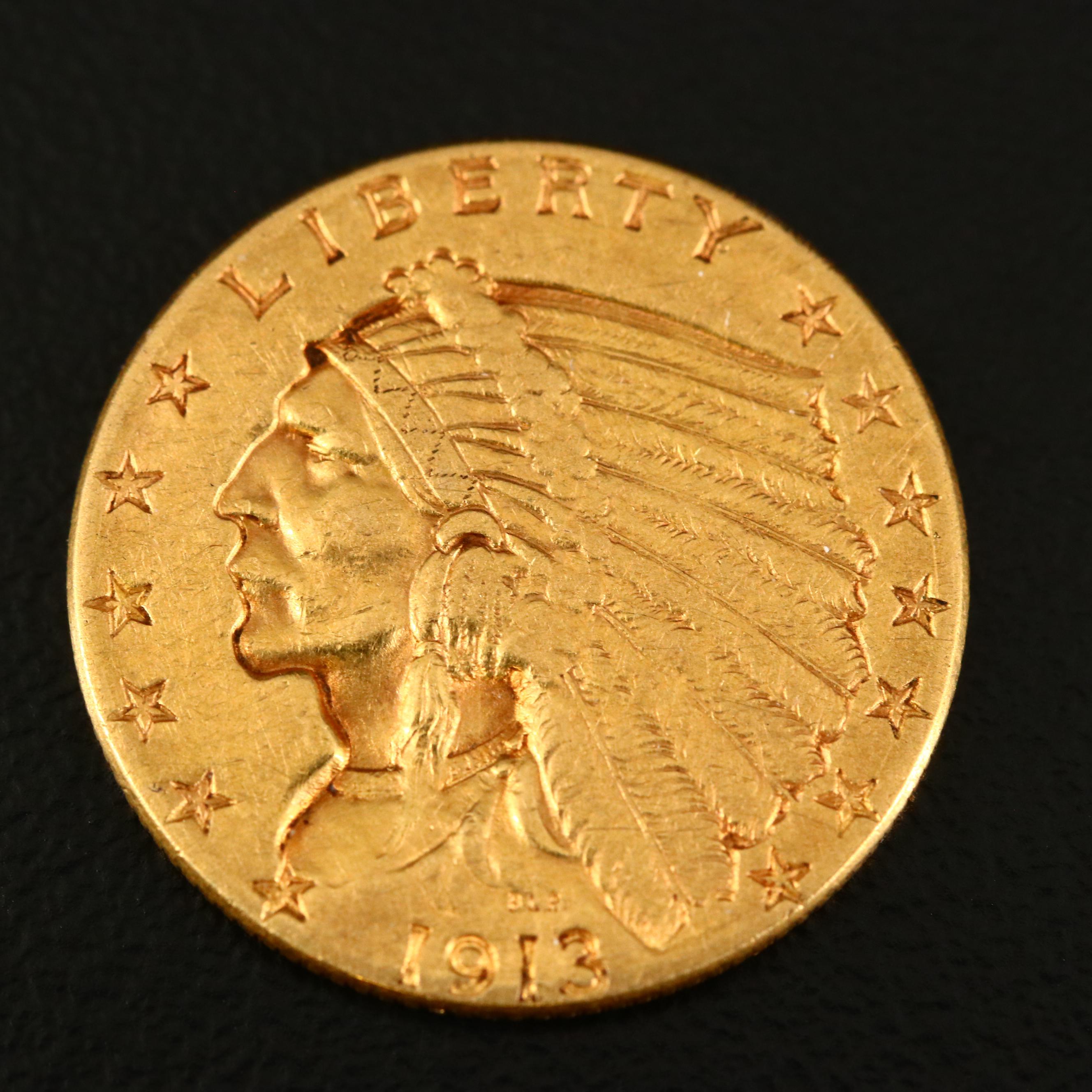 1913-indian-head-2-1-2-gold-coin-ebth