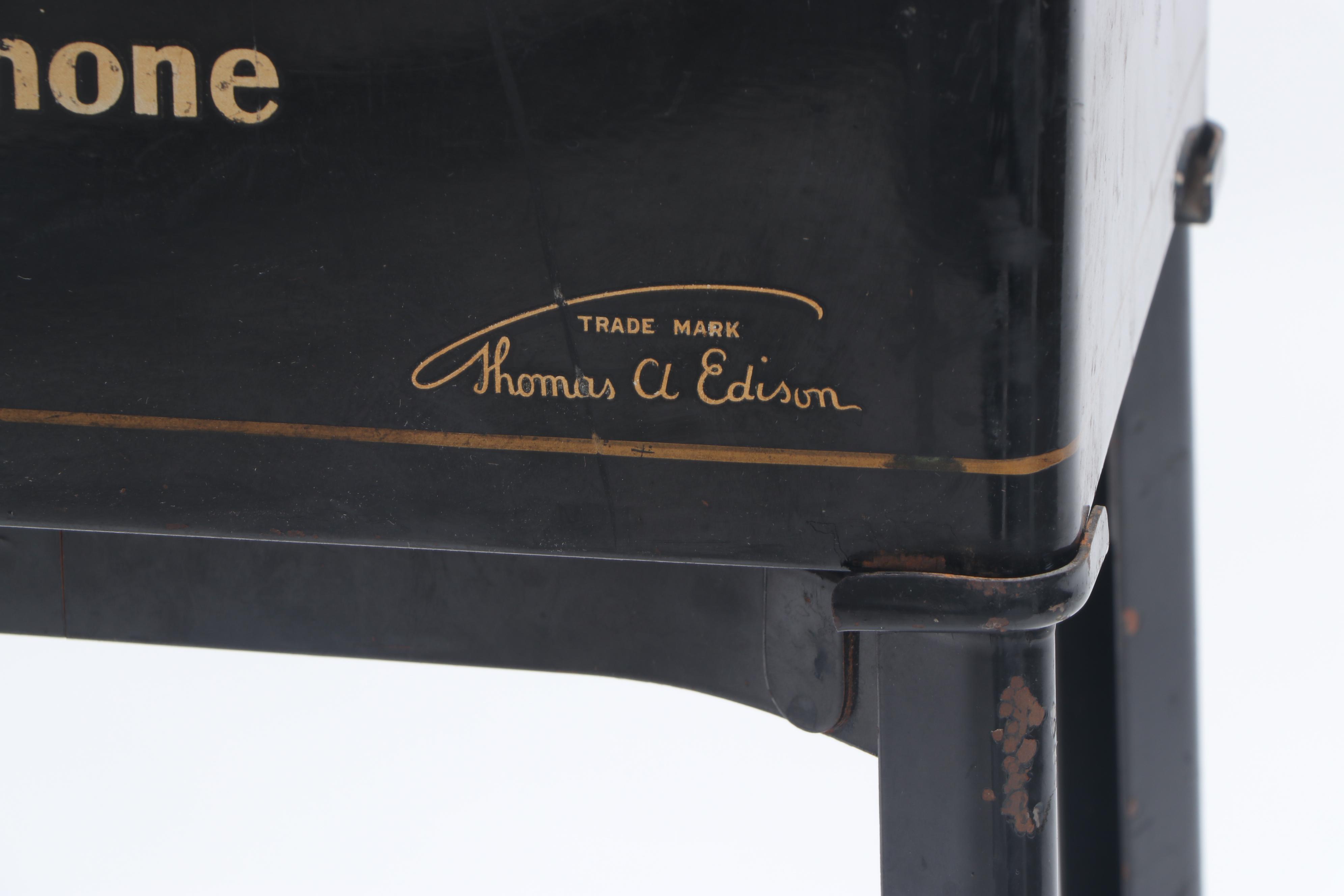 Thomas A. Edison Ediphone Dictation Machine, Early 20th Century | EBTH