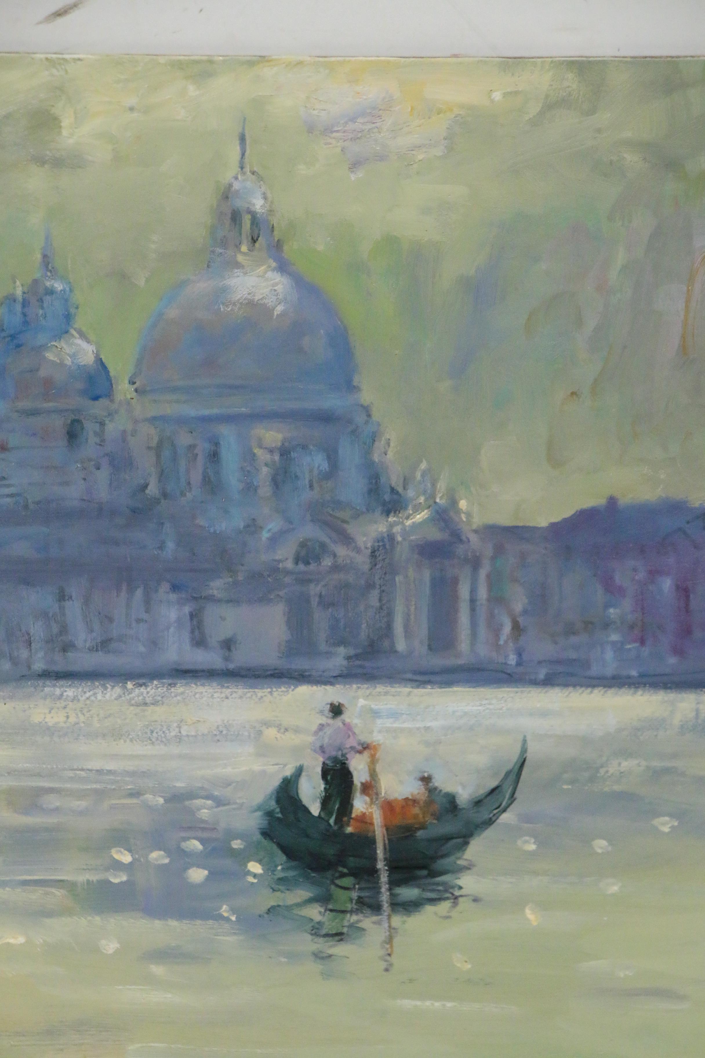 Nino Pippa Oil Painting "Venice - Entering the Grand Canal" | EBTH