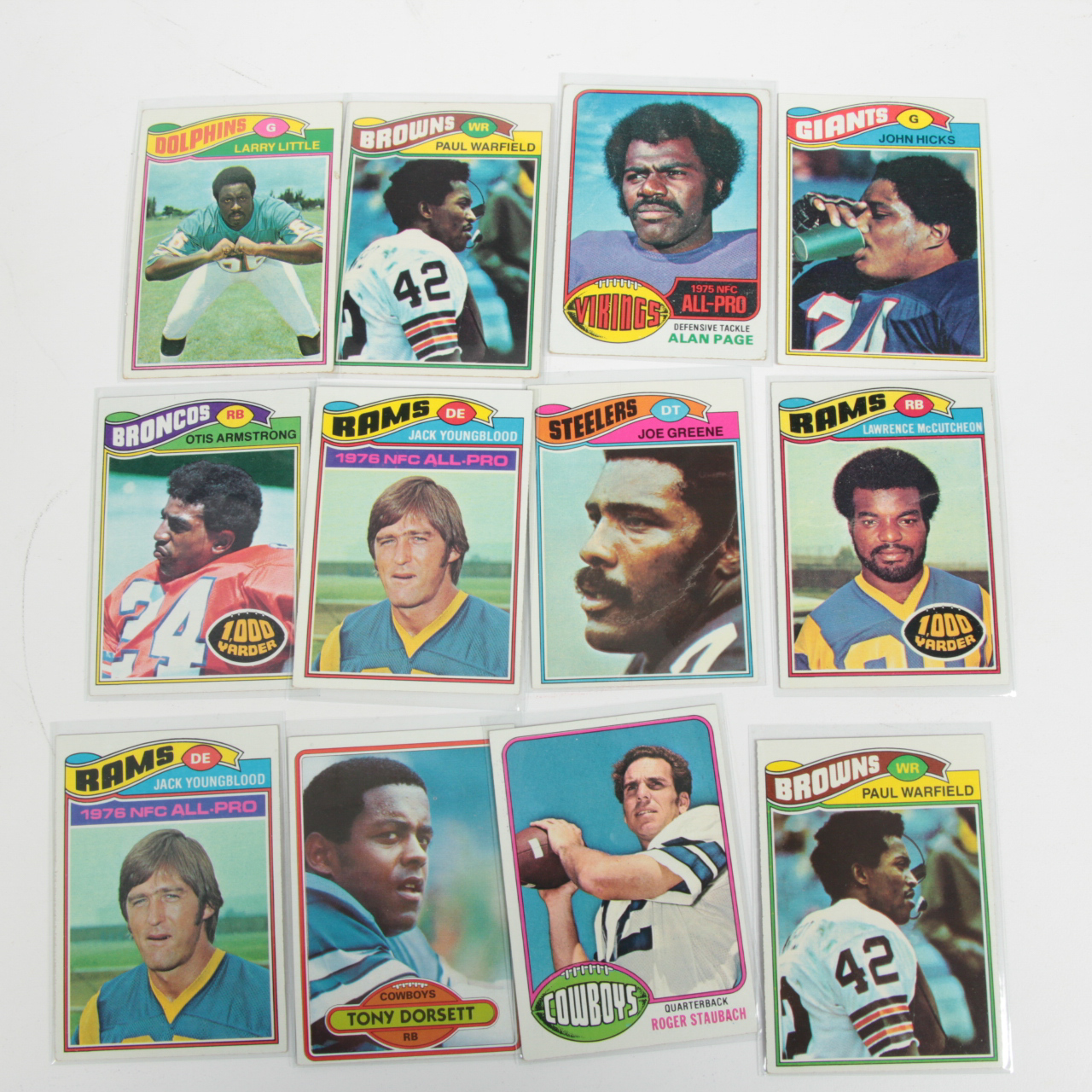 Topps Football Cards, 1970s | EBTH