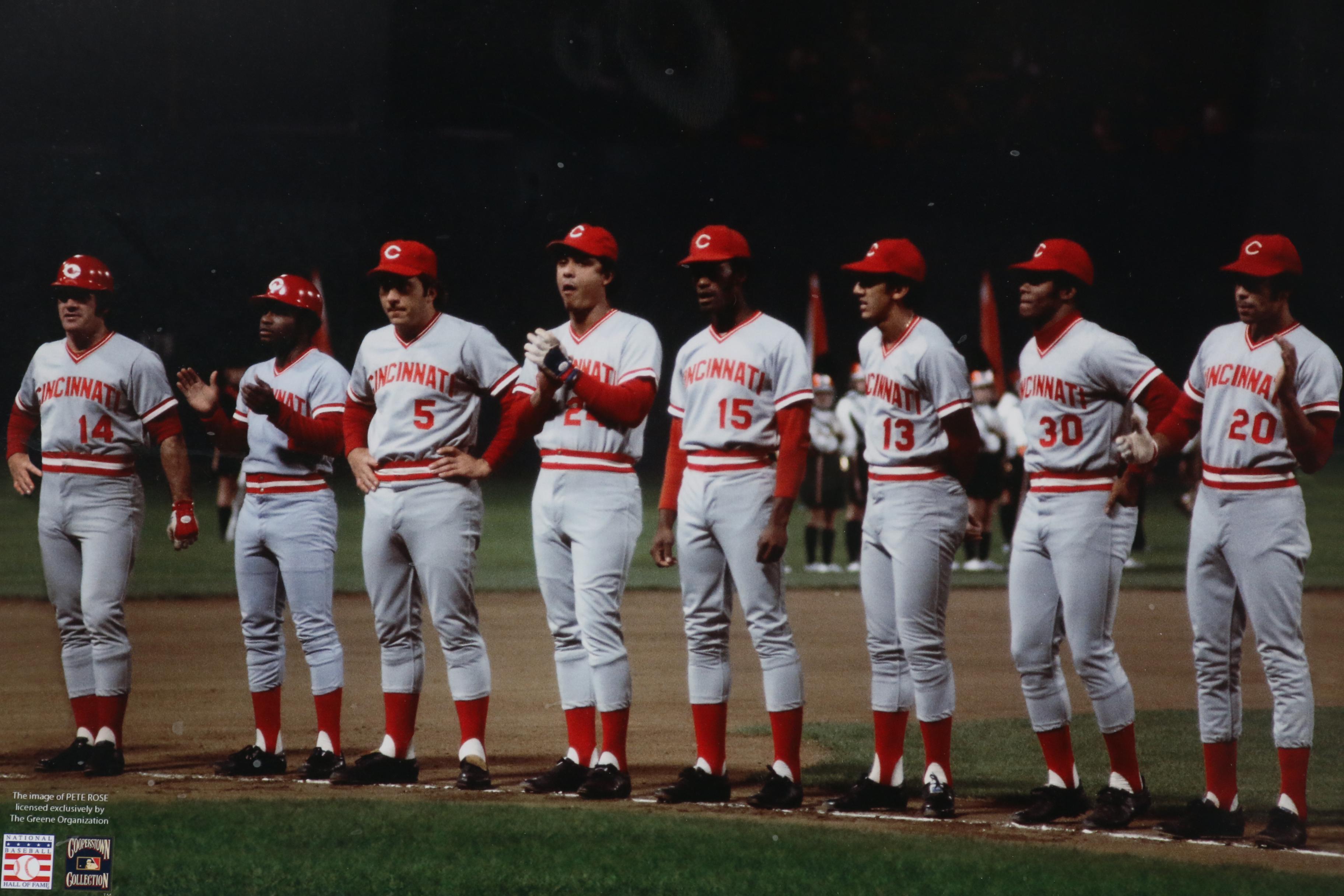Digital Photographic Reproduction of Cincinnati Reds 1980s Team | EBTH