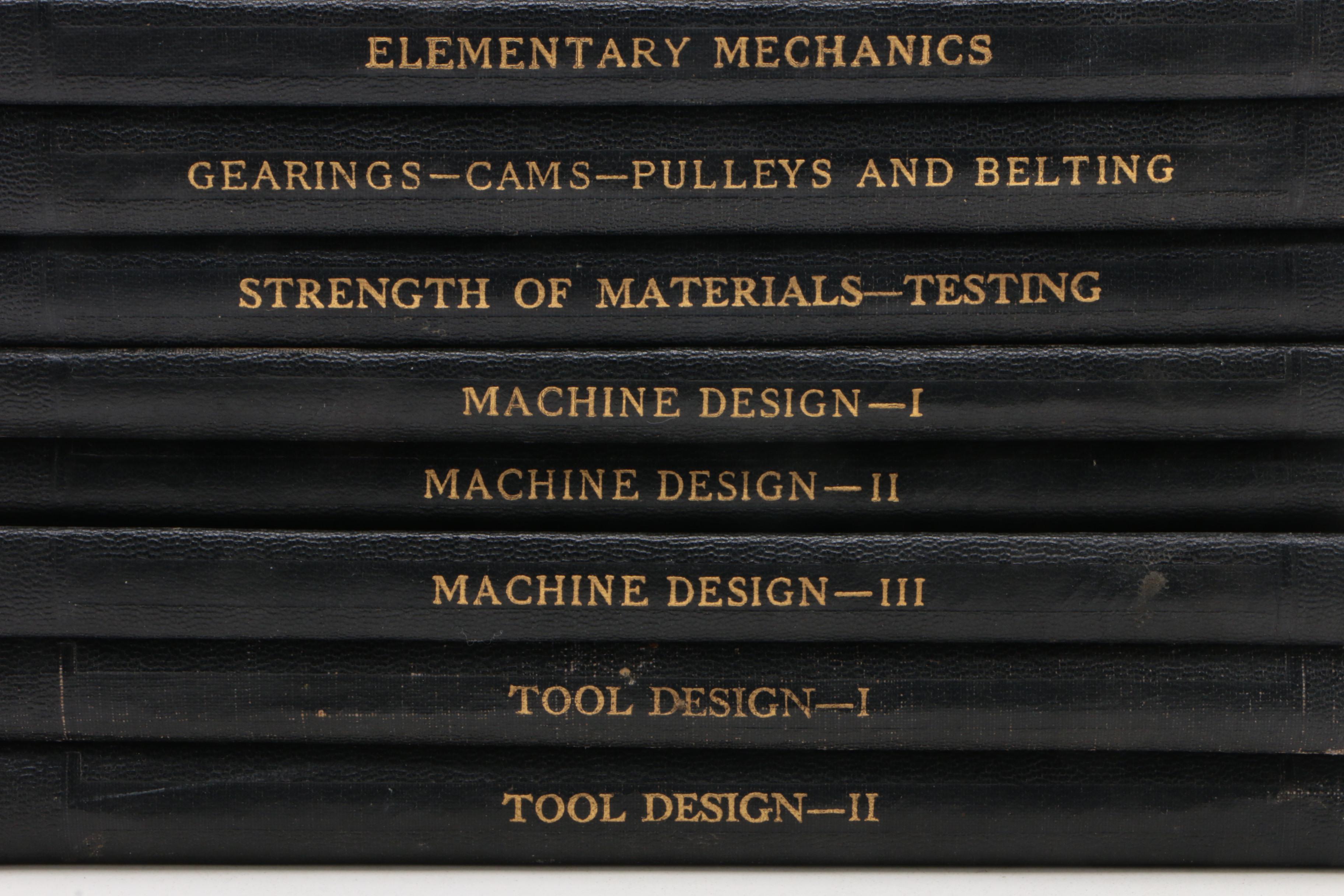 International Textbook Co. Mechanics and Machine Design Book Series ...