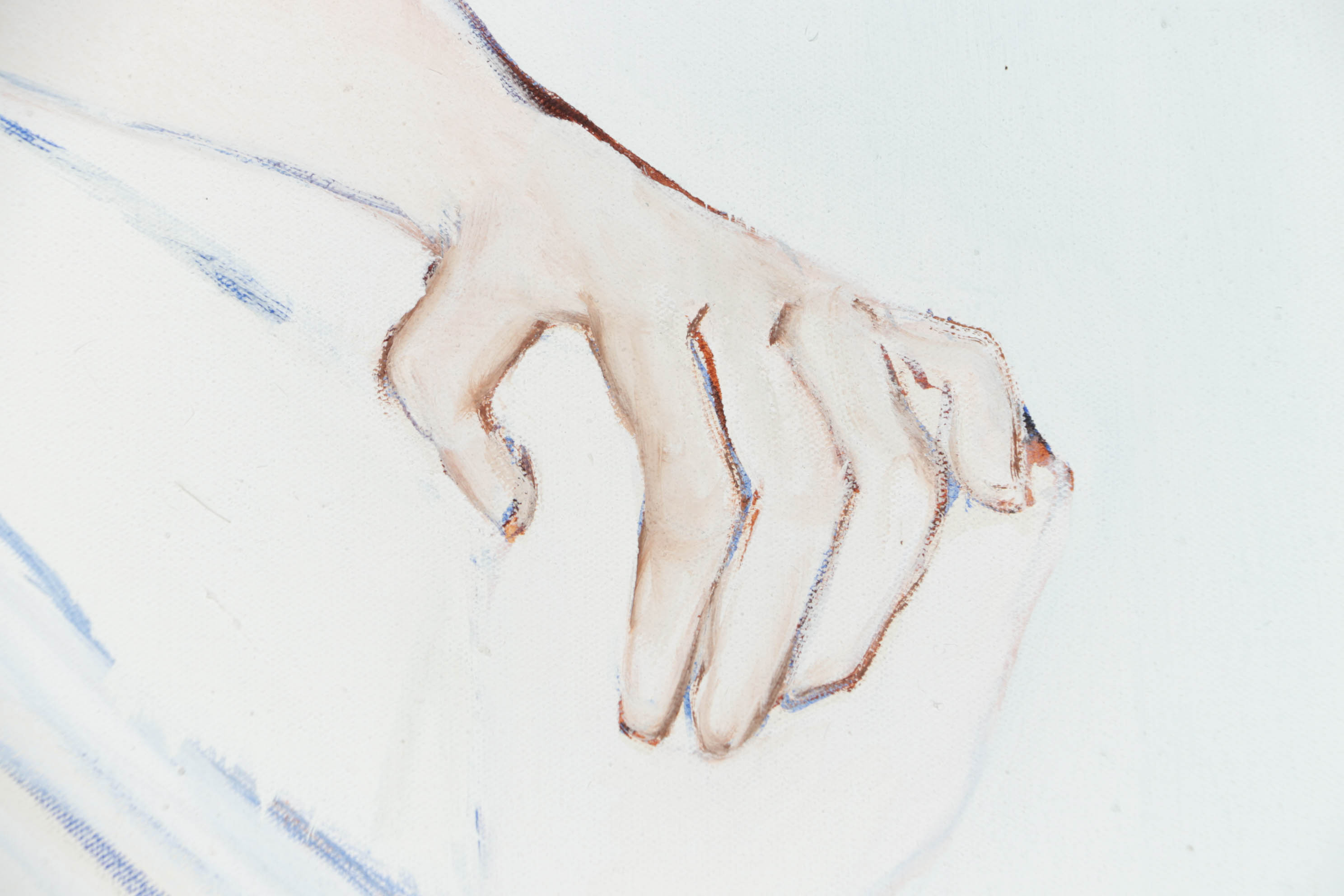 Ann Curran Turner Female Seated Portrait Oil Painting | EBTH