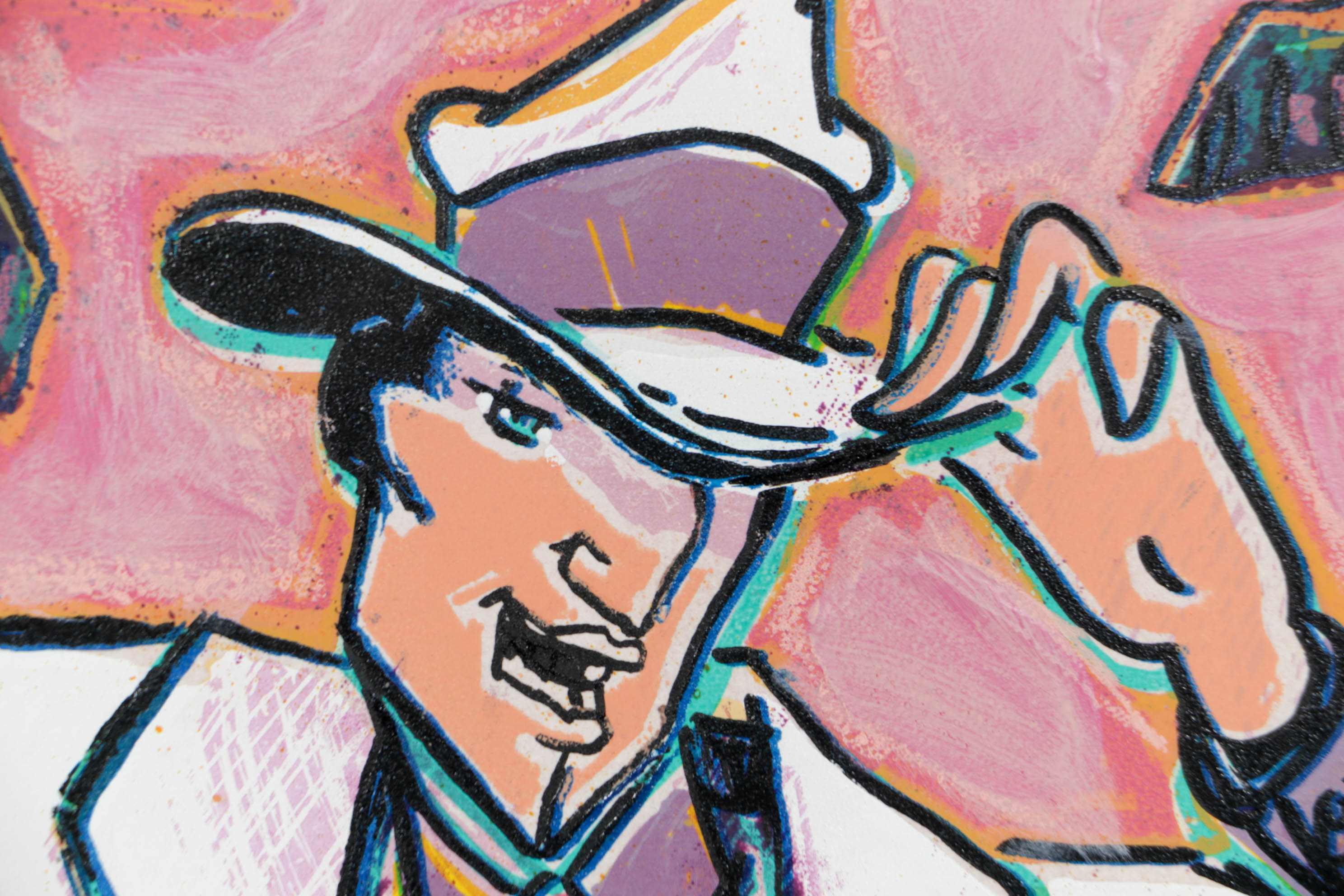 R. J. Hohimer Serigraph "Honeysuckle" | EBTH