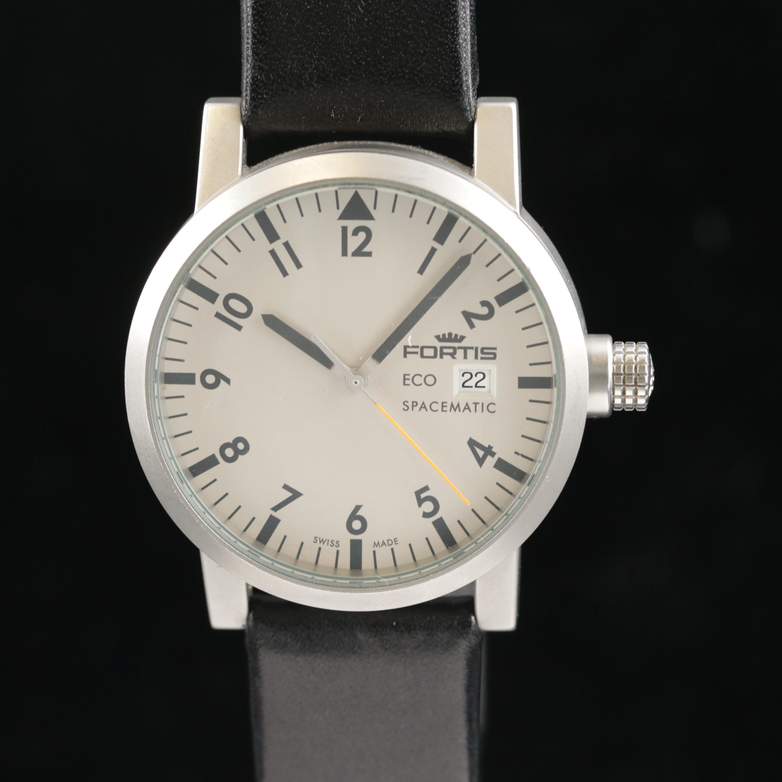Fortis Spacematic Stainless Steel Wristwatch | EBTH