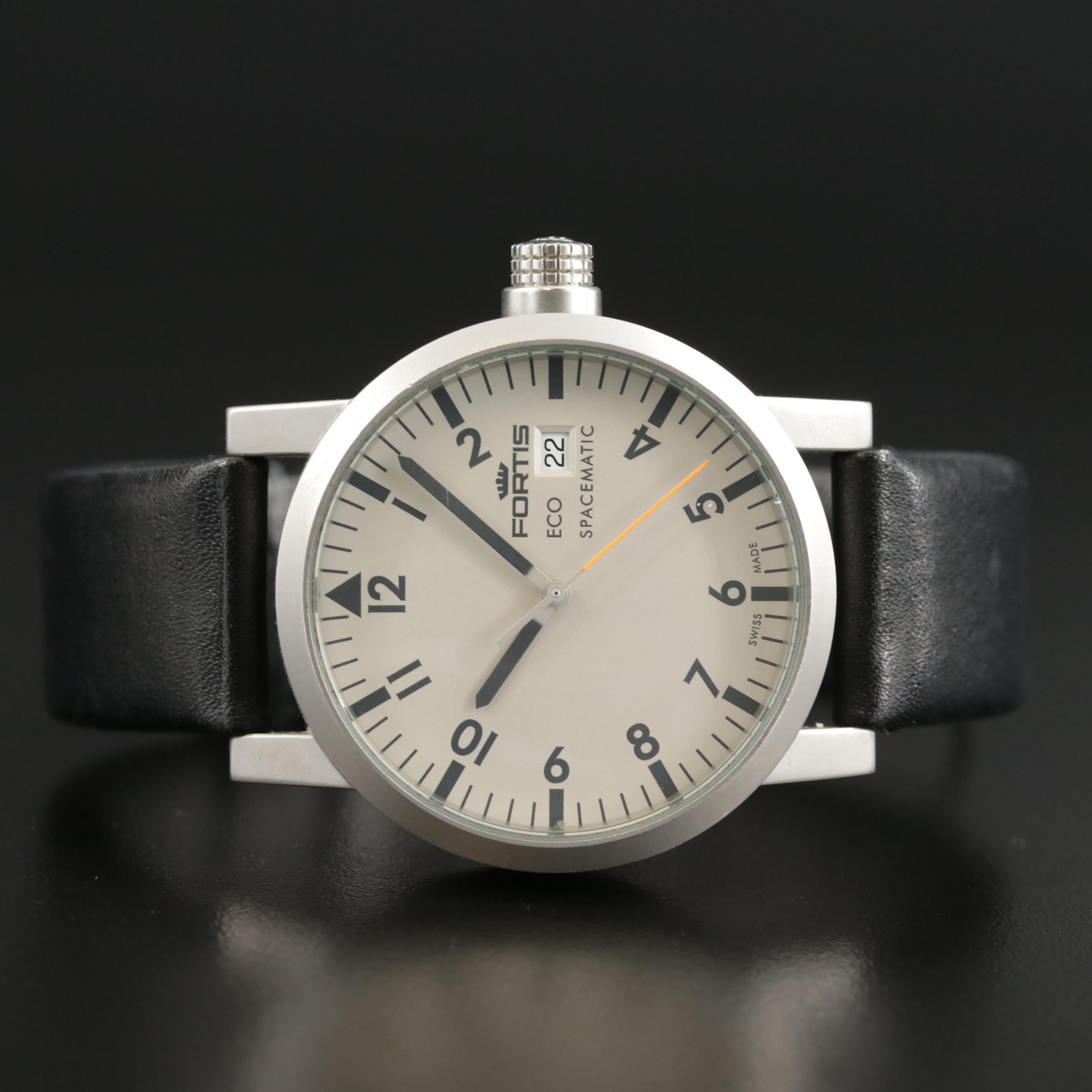 Fortis Spacematic Stainless Steel Wristwatch | EBTH