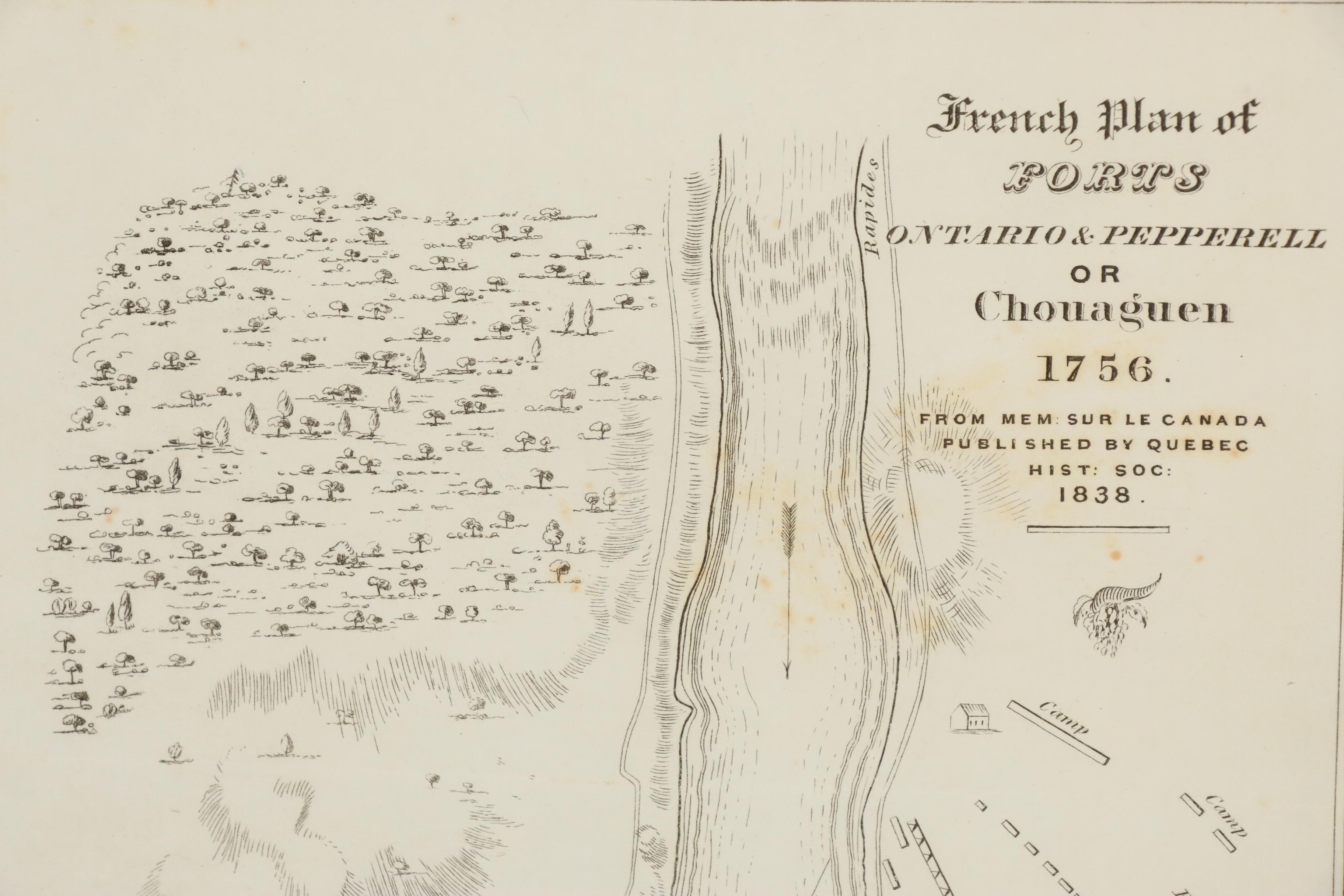 After John Mitchell "Map of the Original Thirteen Colonies" with Other ...
