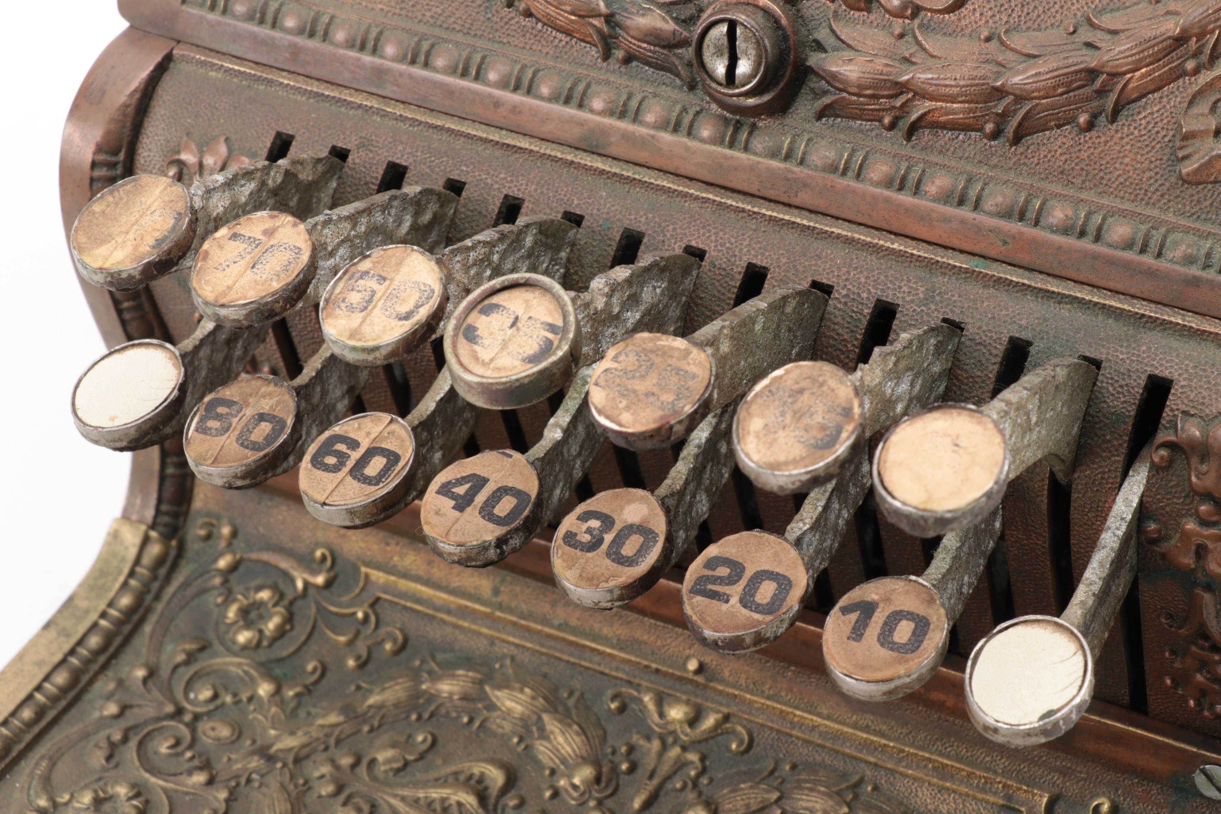 NCR Brass General Store Cash Register, Model 311, Late 19th Century | EBTH