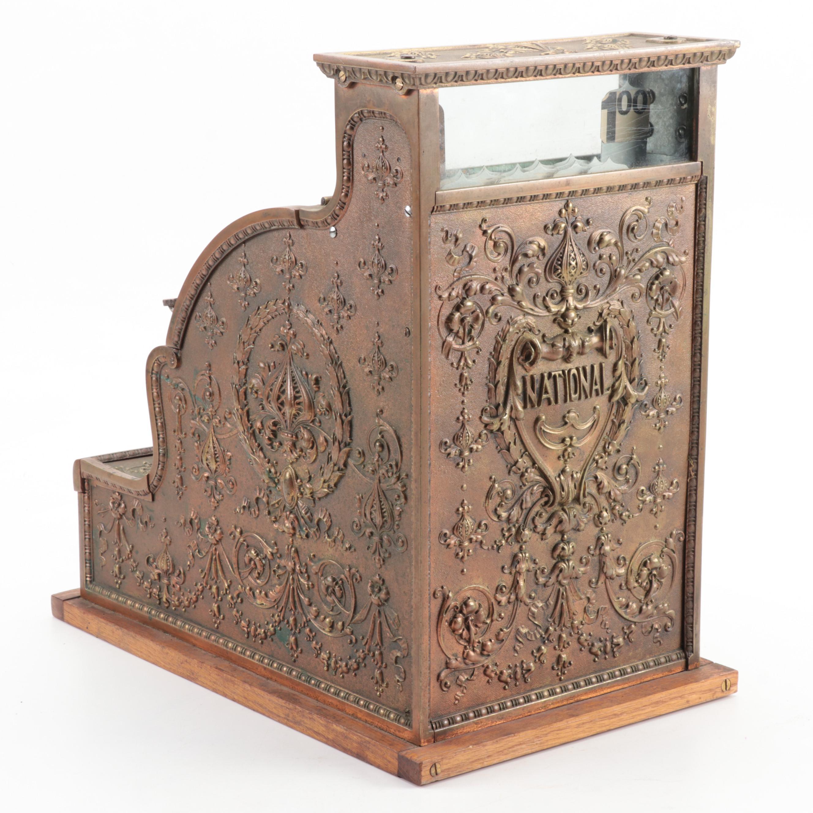 NCR Brass General Store Cash Register, Model 311, Late 19th Century | EBTH