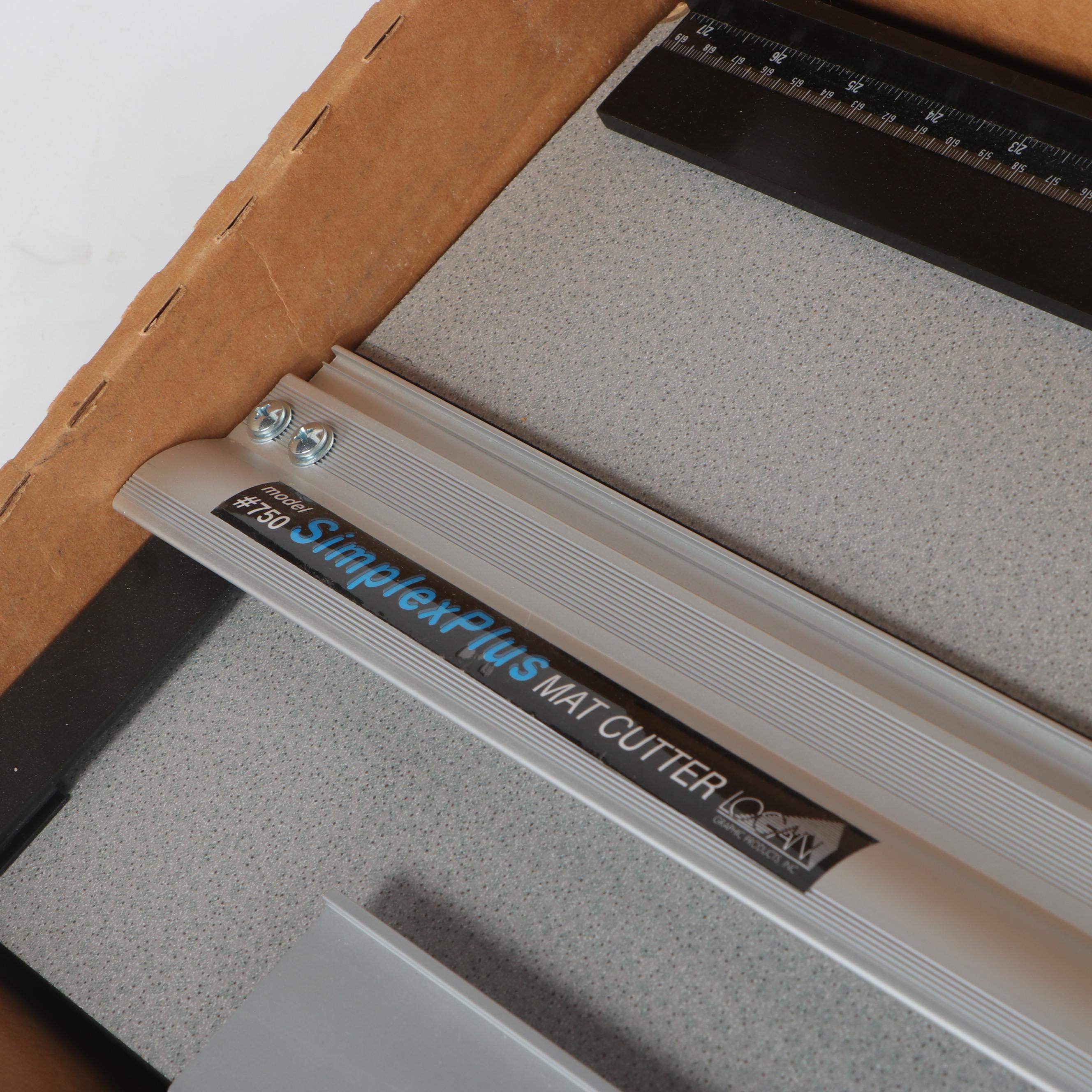 Logan Simplex Plus Model 750 Mat Cutter in Original Box | EBTH