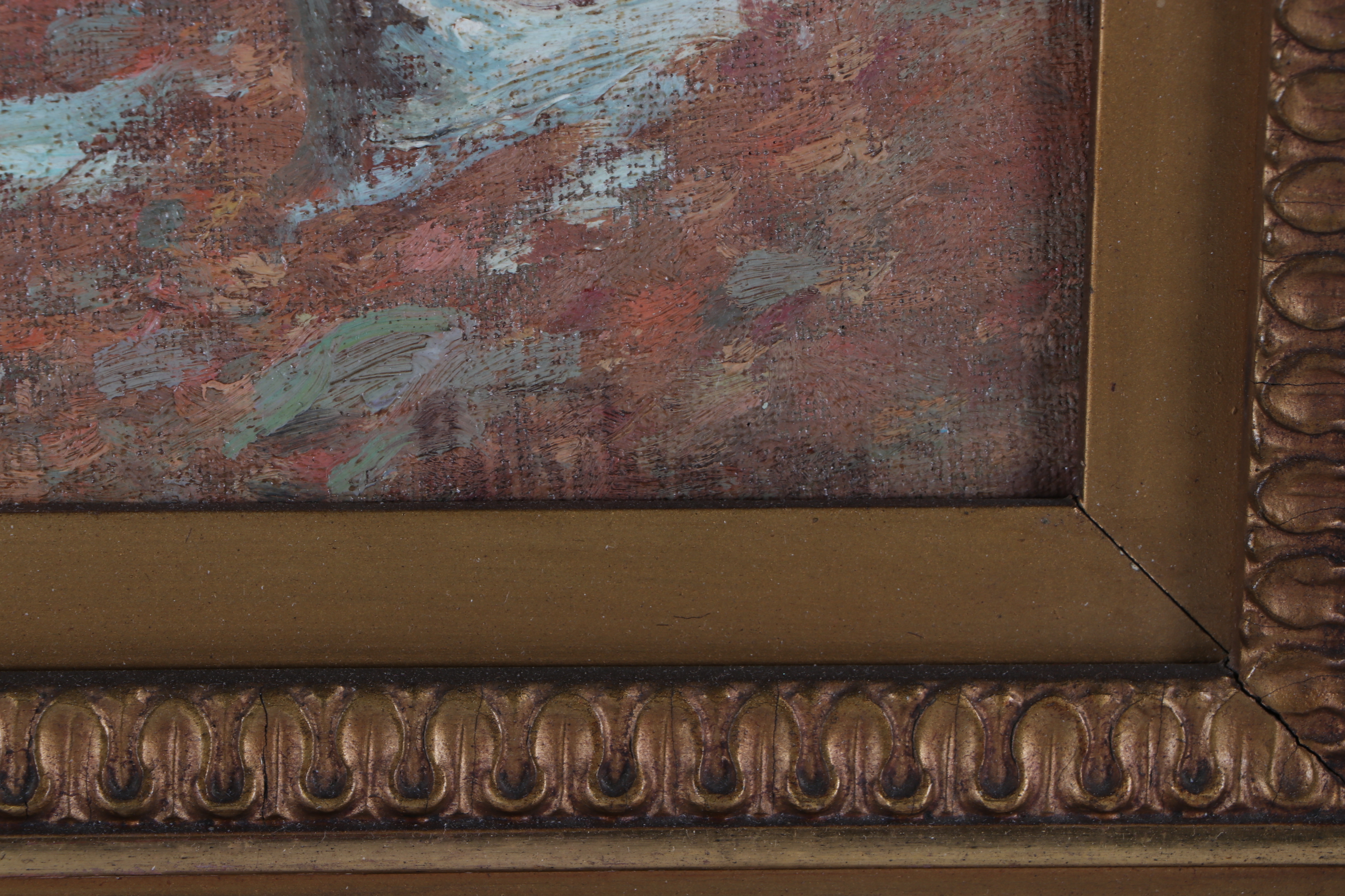 Hal Robinson Landscape Oil Painting "Winter Hillside" | EBTH