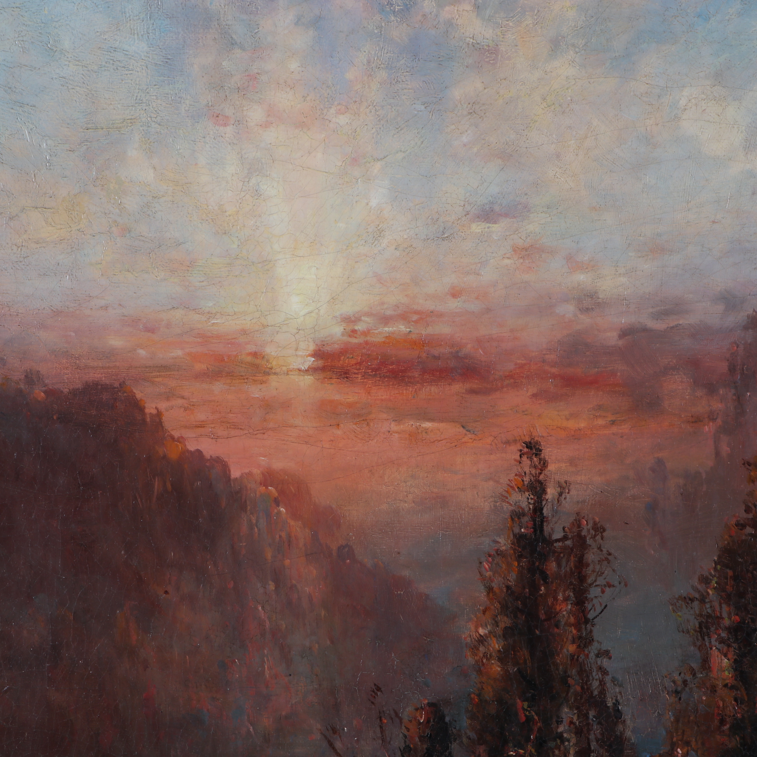 Andrew Melrose Landscape Oil Painting "Mountain Retreat" | EBTH