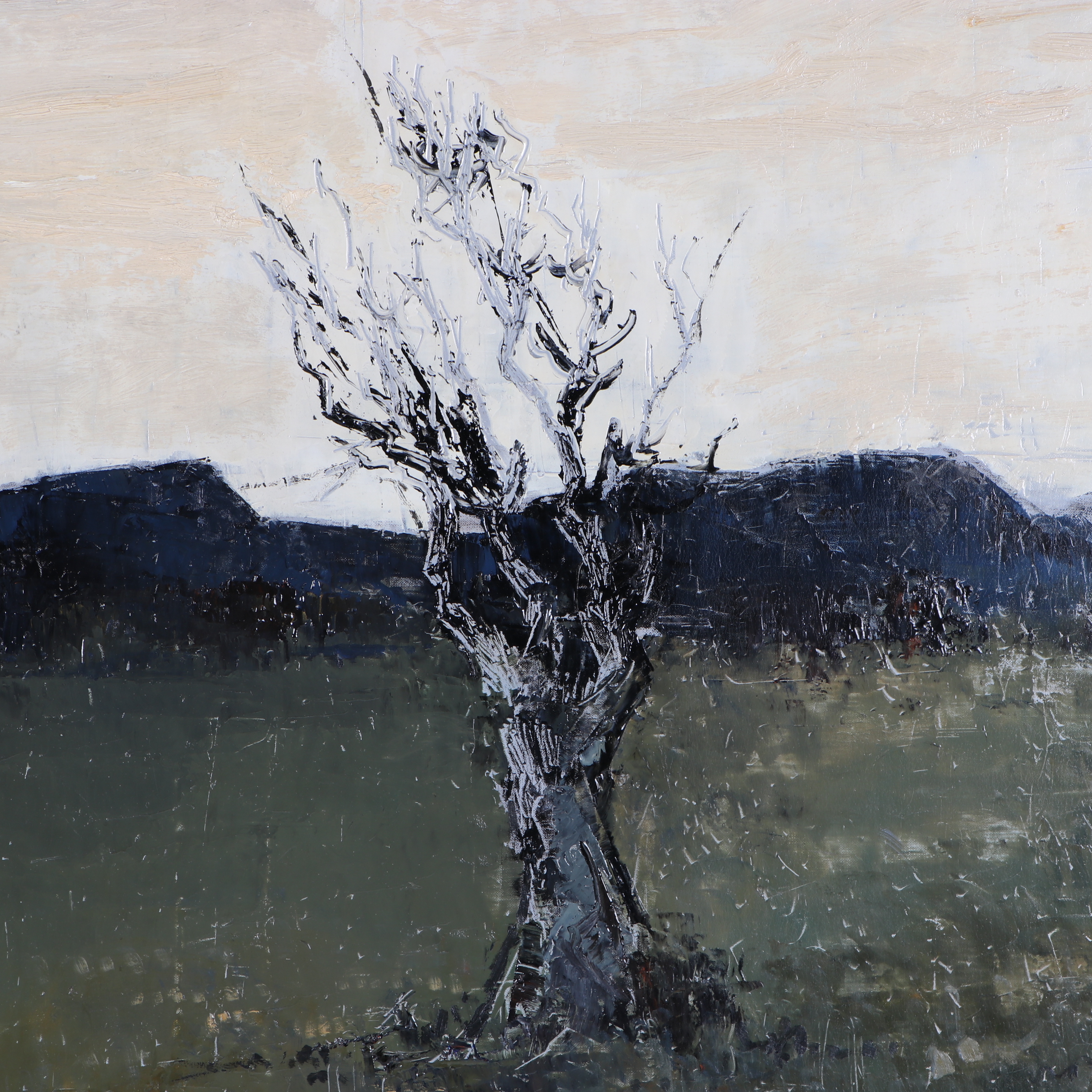 Henri Andre Martin Landscape Oil Painting "L'Arbre Mort", 1961 | EBTH