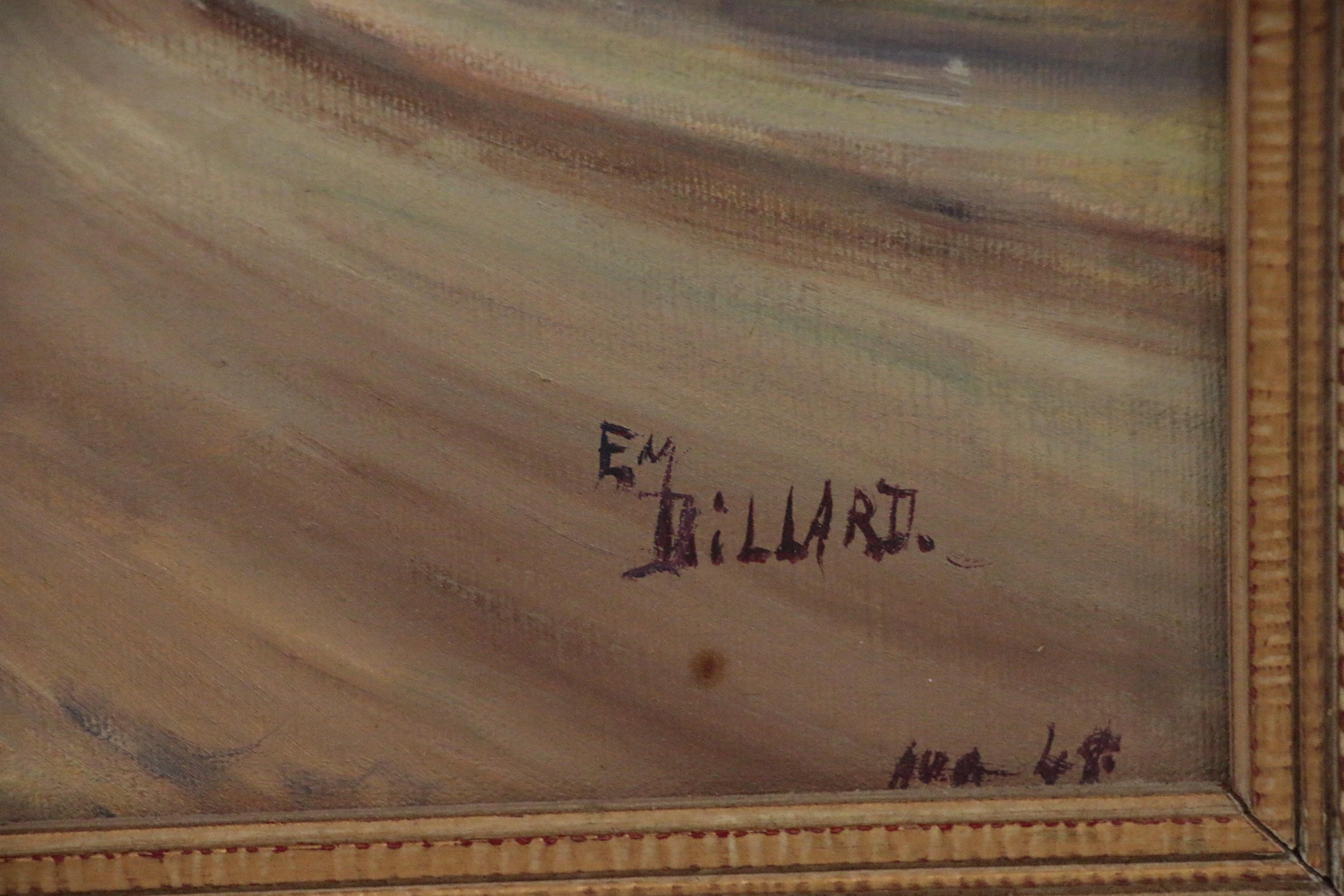 Emily Dillard Landscape Oil Painting "Near Royal Gorge", Mid-20th ...