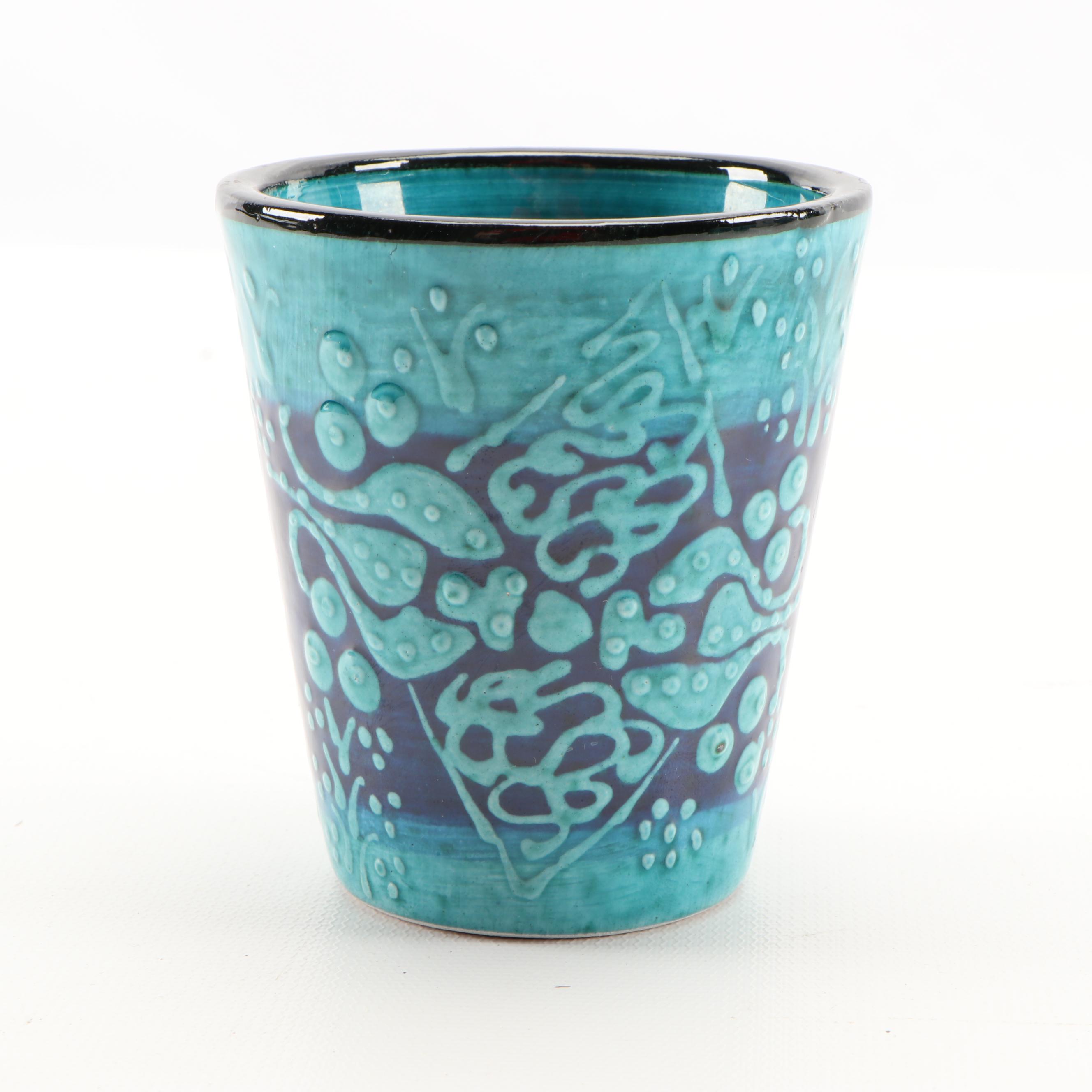 Chez Galip Turkish Art Pottery Tea Set | EBTH