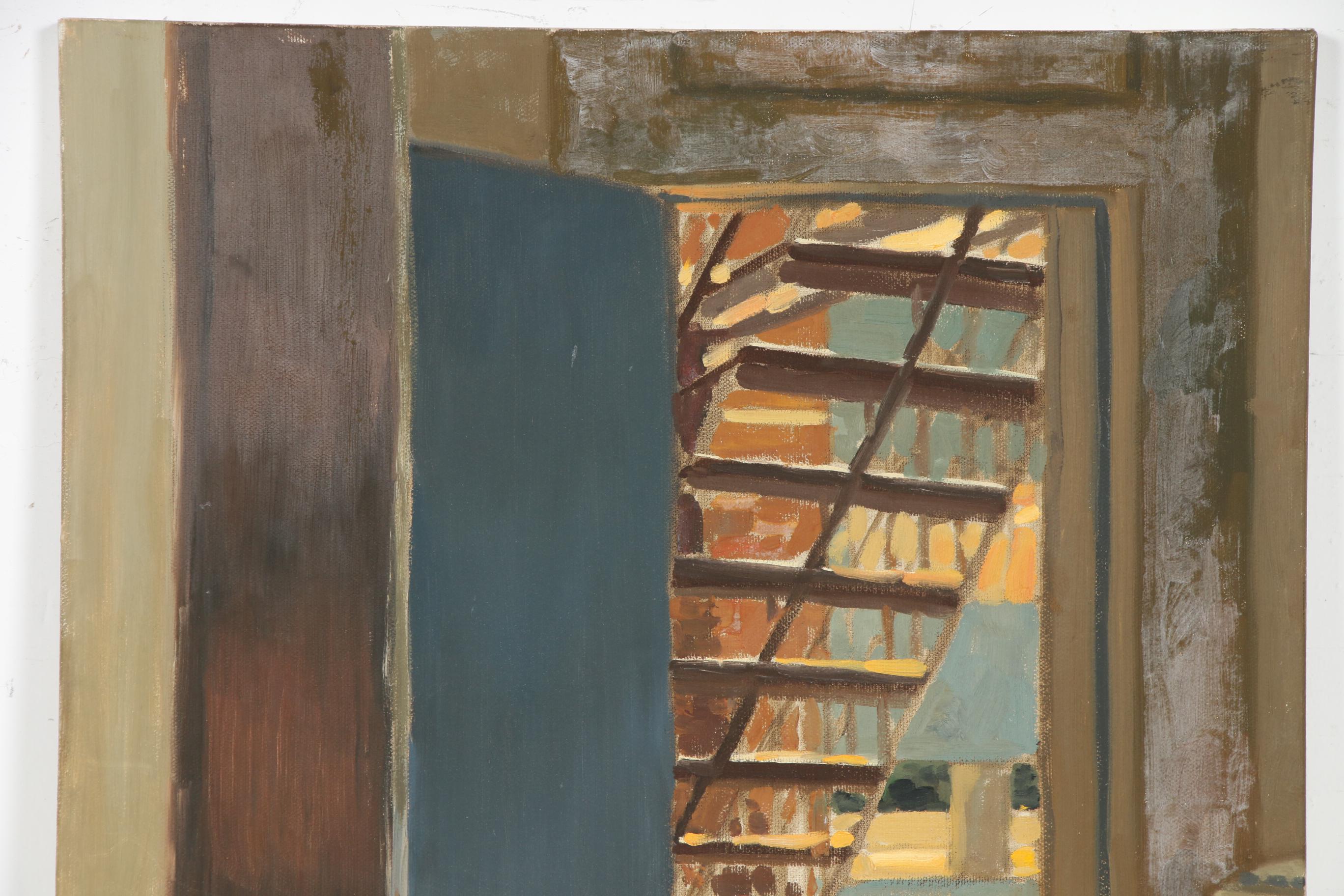 Jeremy Jarvis Interior Scene Acrylic Painting | EBTH