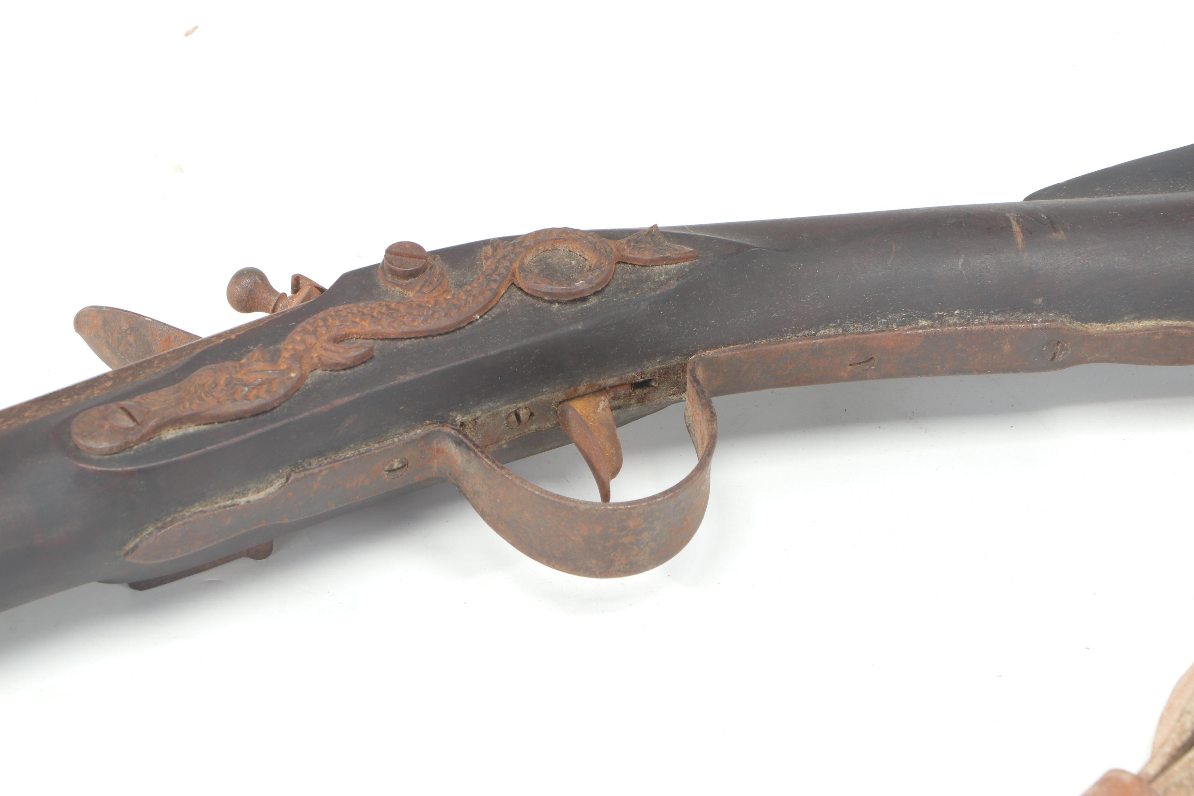 Jackie Brown Flintlock "Canoe Gun" with Sling | EBTH